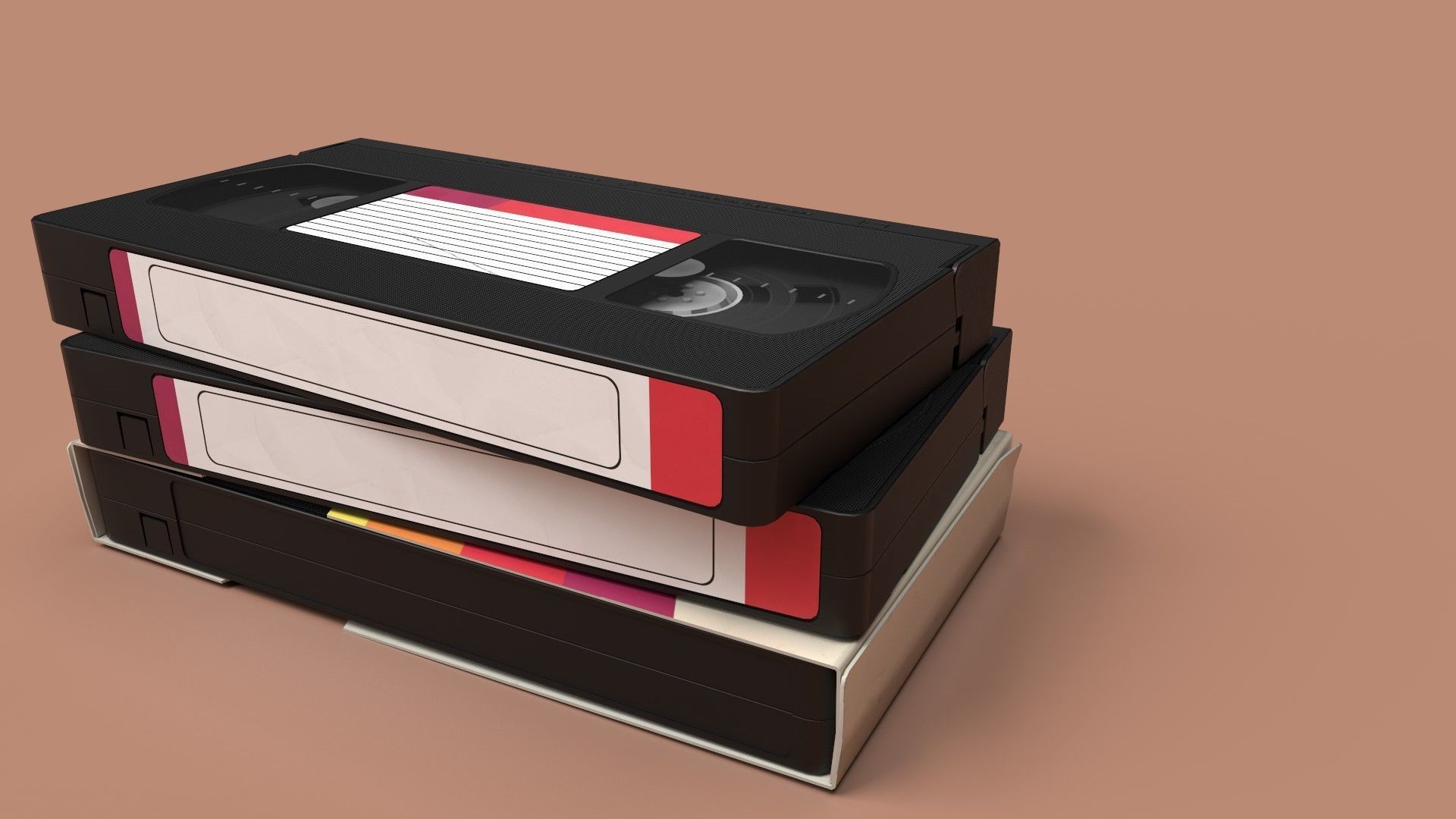 VHS Tape 3D model | CGTrader