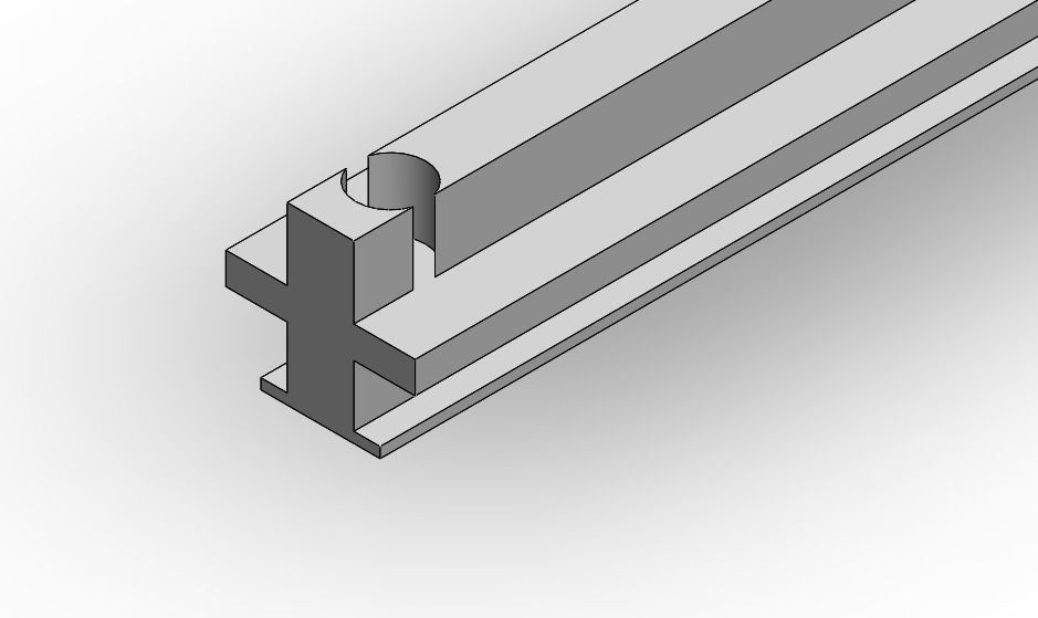 Rail Window 3D model | CGTrader