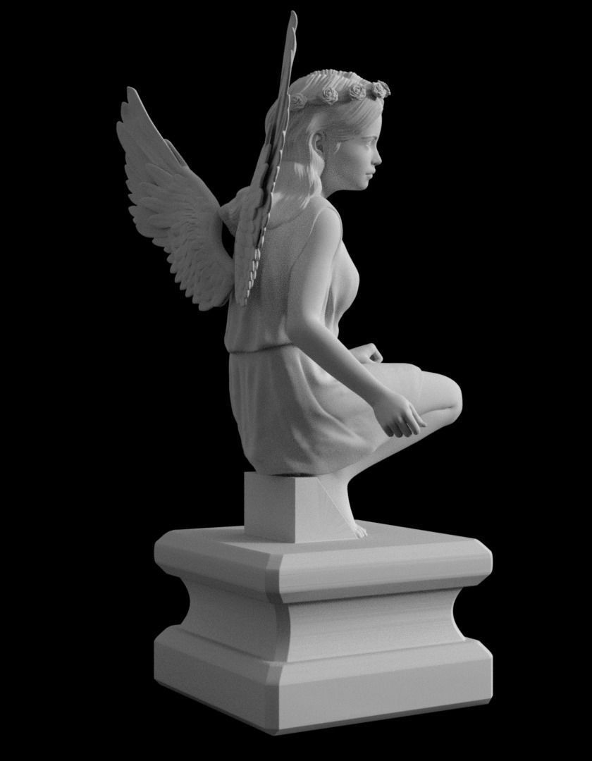 Little Angel 3D model 3D printable | CGTrader