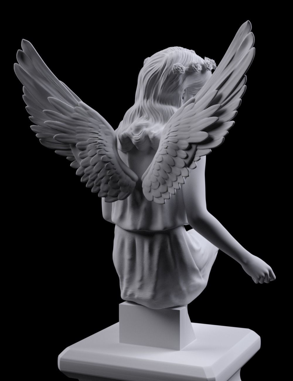 Little Angel 3D model 3D printable | CGTrader