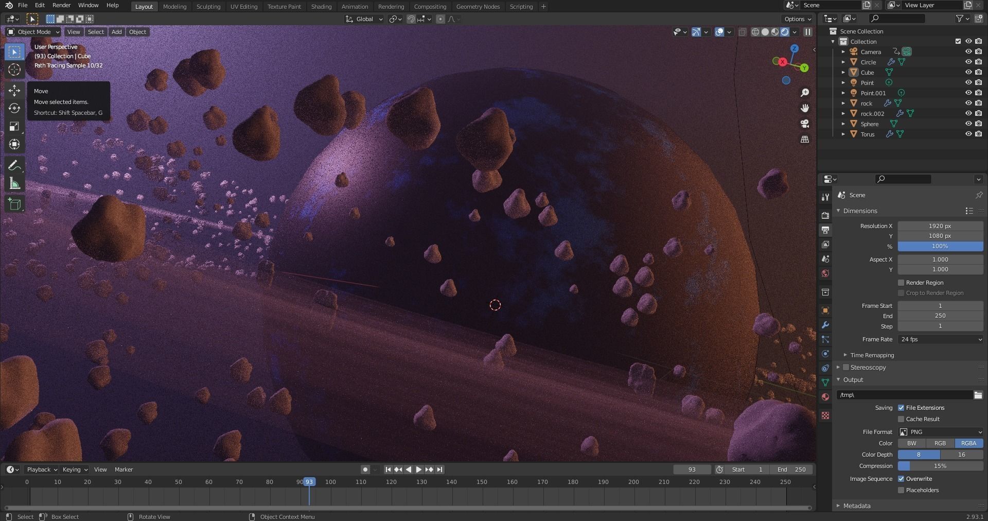 An epic planet 3D model | CGTrader