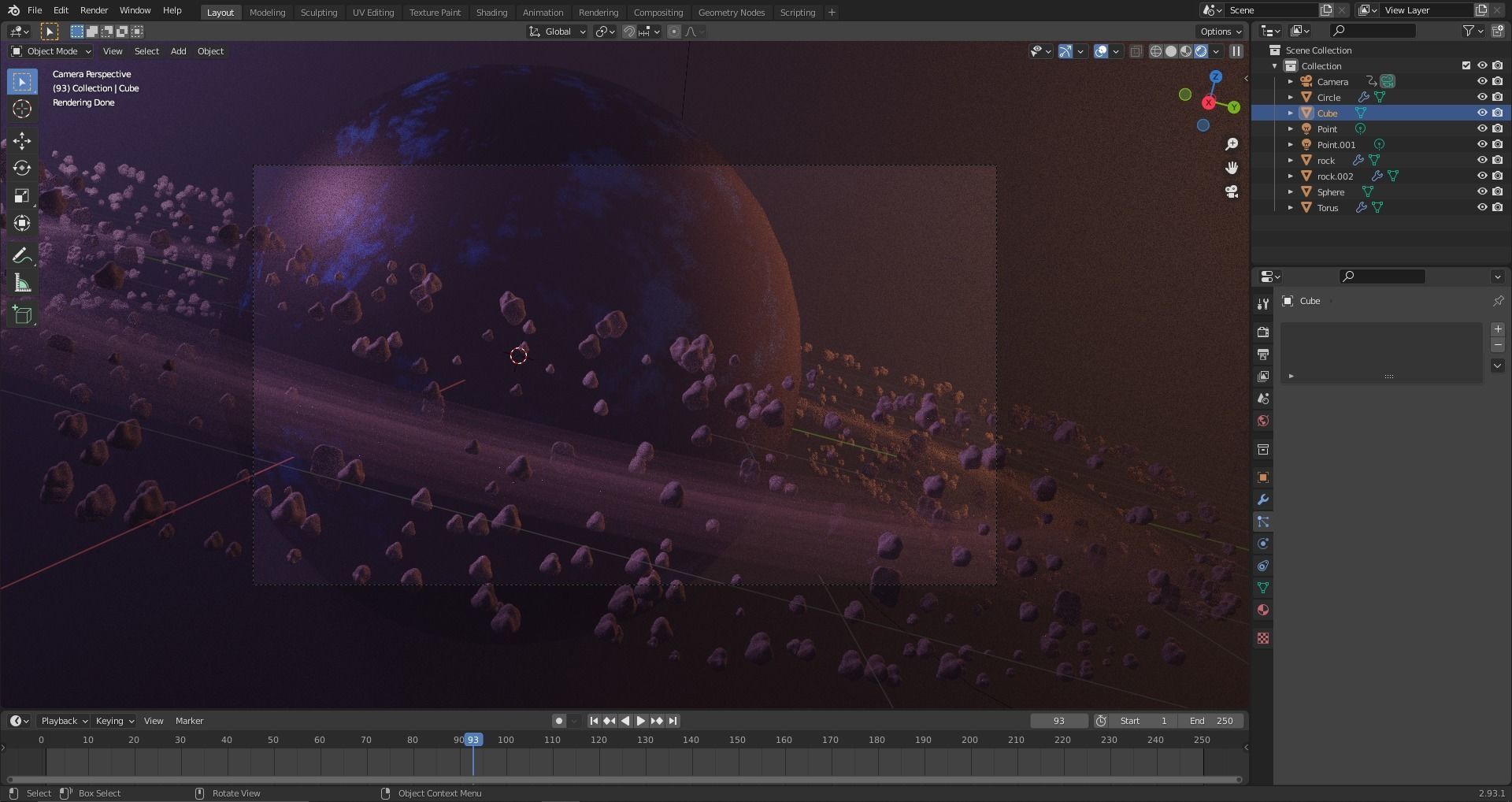 An epic planet 3D model | CGTrader