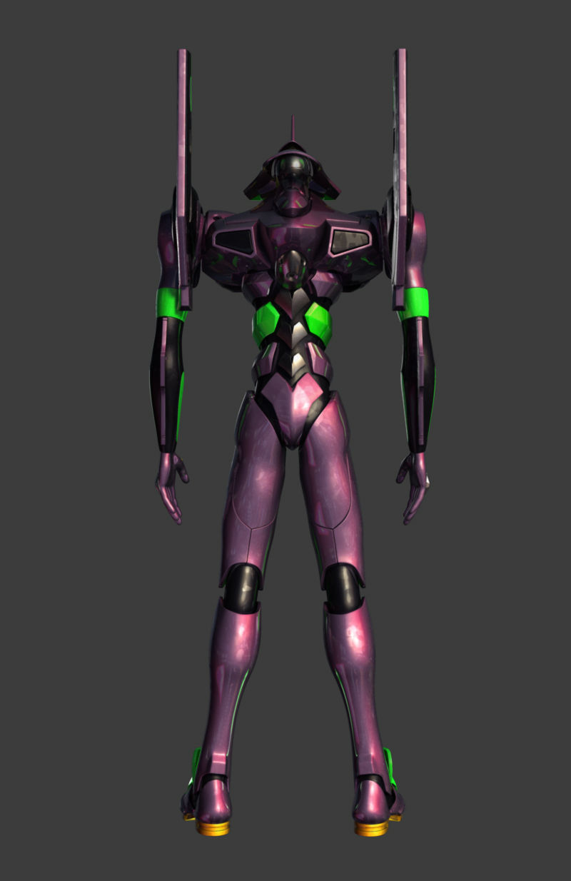 EVA At the beginning of EVA evangelion EVA YiHaoJi machine 3D model ...