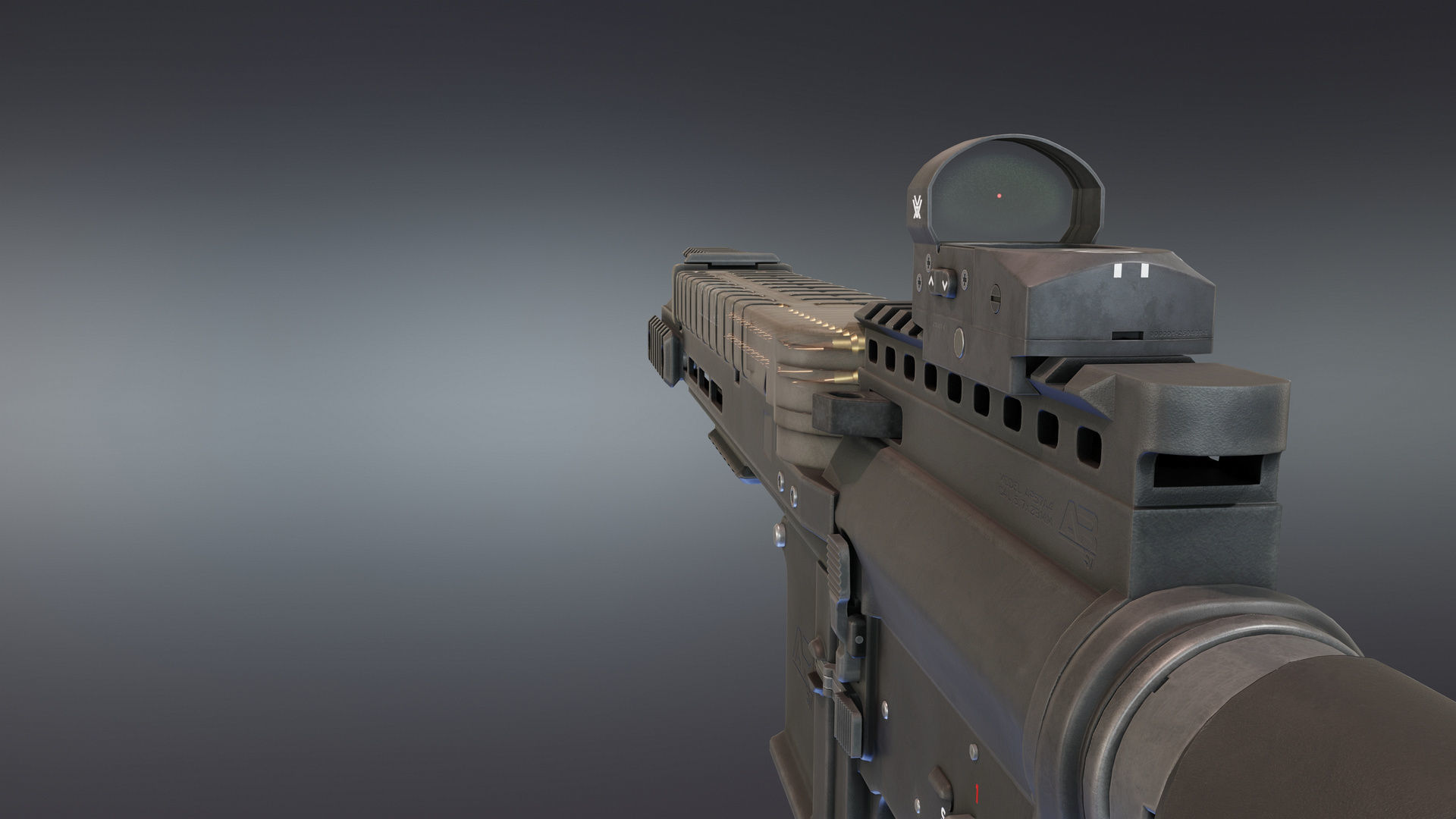 3D model AR57 Rifle VR / AR / low-poly | CGTrader