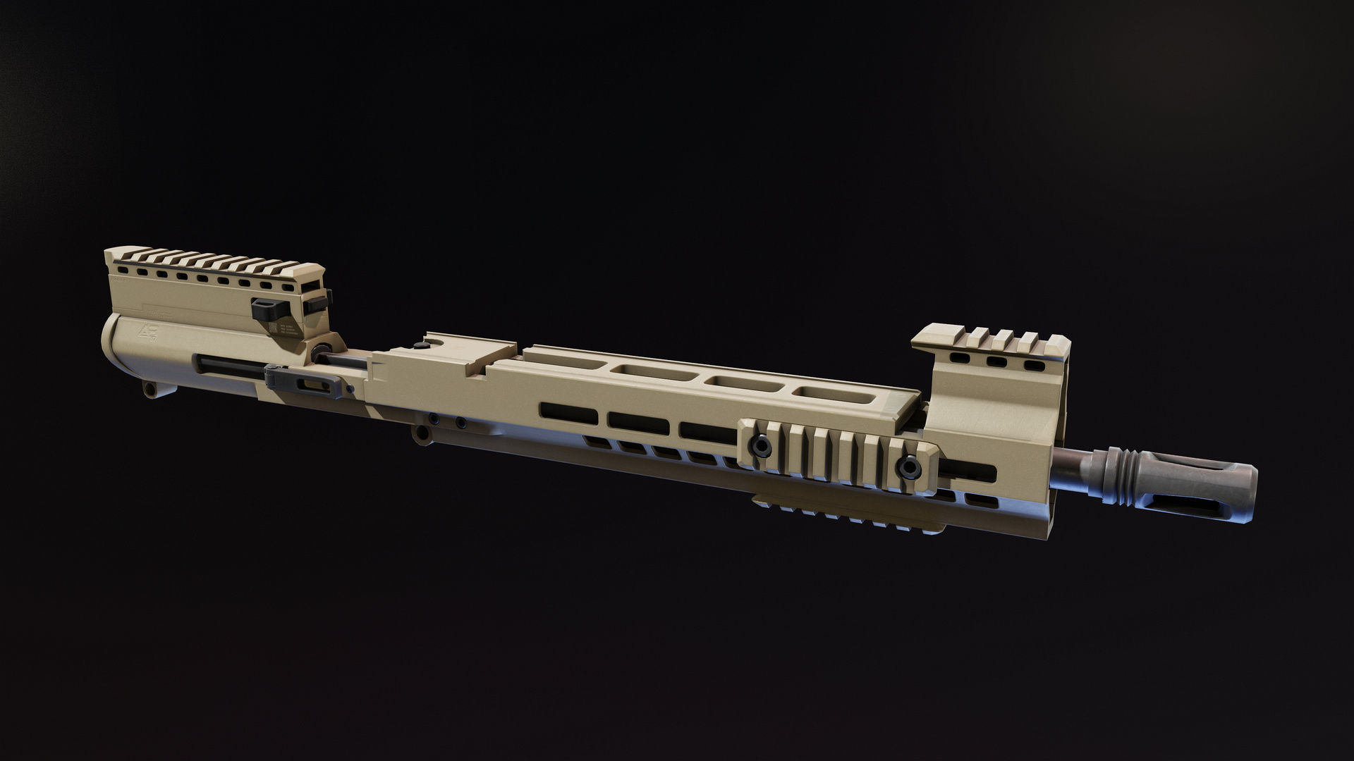 3D model AR57 Rifle VR / AR / low-poly | CGTrader