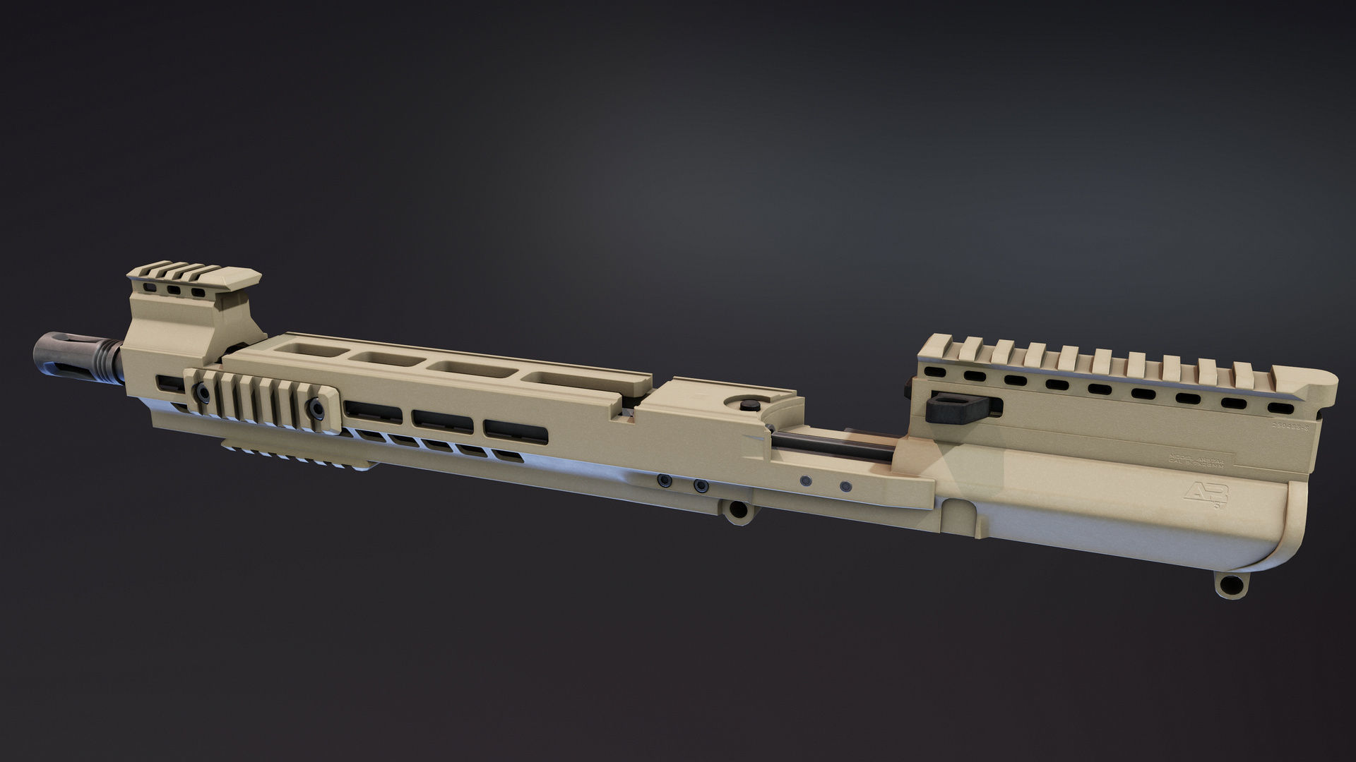 3D model AR57 Rifle VR / AR / low-poly | CGTrader