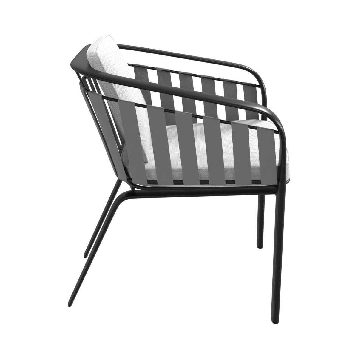 Tropitone Trelon Stacking Cushion Chair 3D model | CGTrader