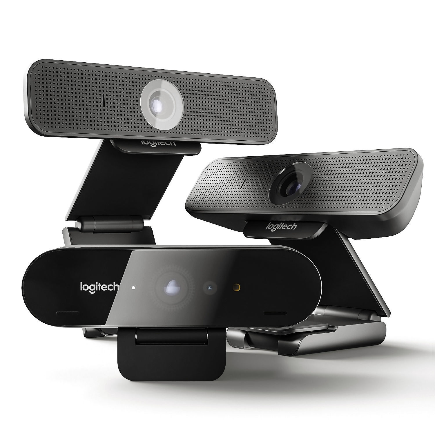 Logitech Brio and C925e 3D model rigged | CGTrader