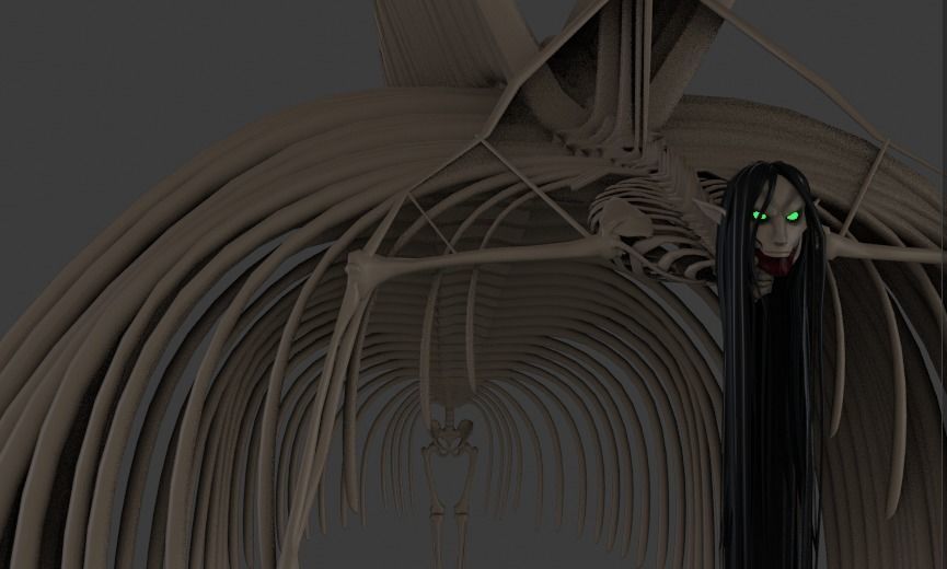 3D model Attack On Titan Eren Rumble Of The Earth 3D anime SNK shingeki ...