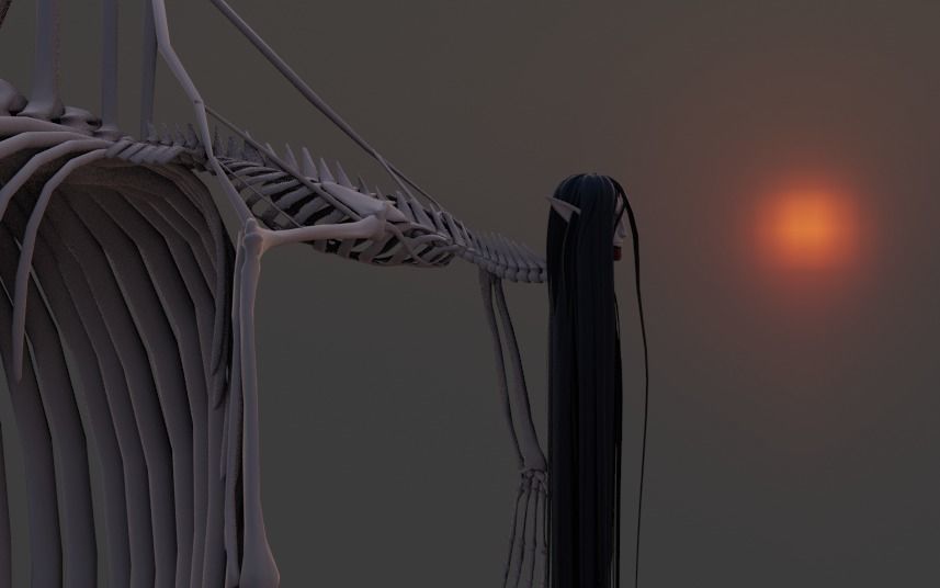 3D model Attack On Titan Eren Rumble Of The Earth 3D anime SNK shingeki ...