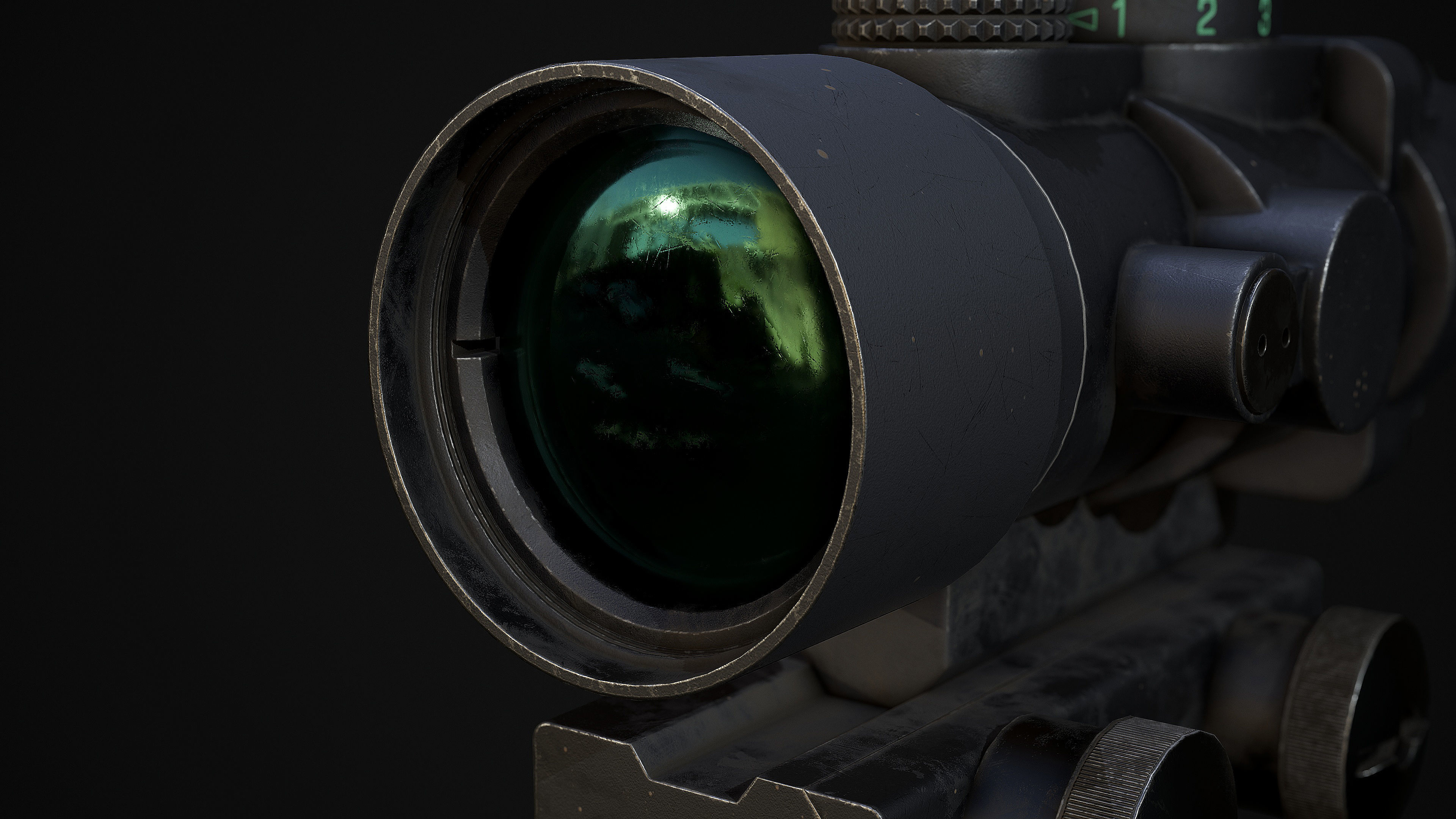 3D model MONSTRUM 2X SCOPE VR / AR / low-poly | CGTrader