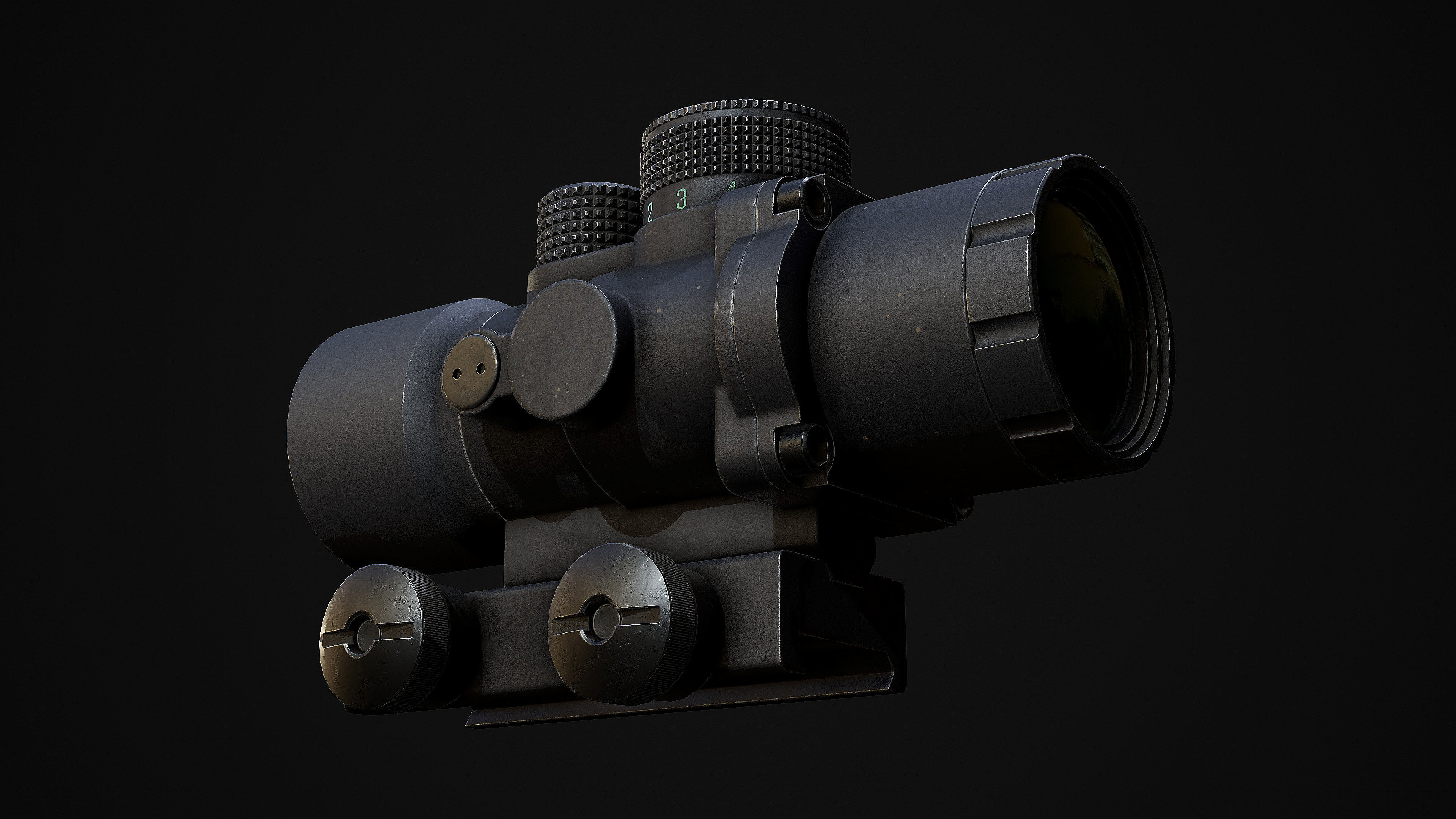 3D model MONSTRUM 2X SCOPE VR / AR / low-poly | CGTrader