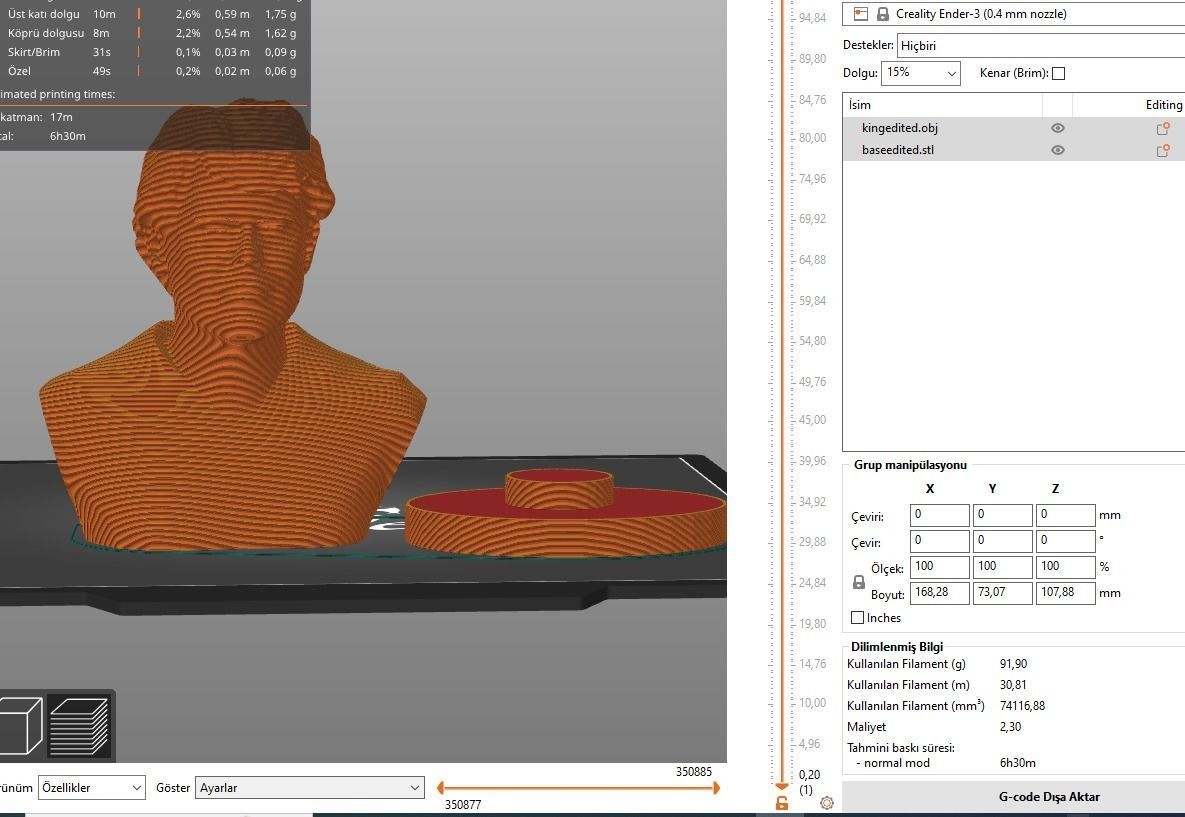 Stephen King 3D model 3D printable | CGTrader