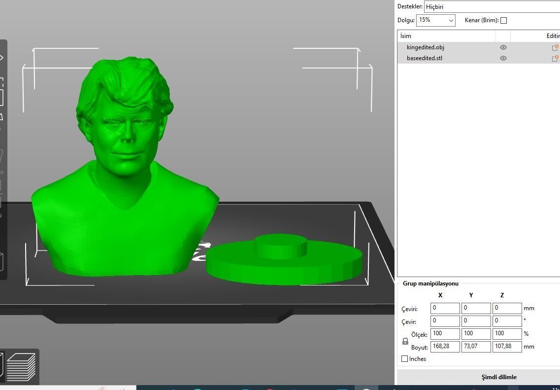Stephen King 3D model 3D printable | CGTrader