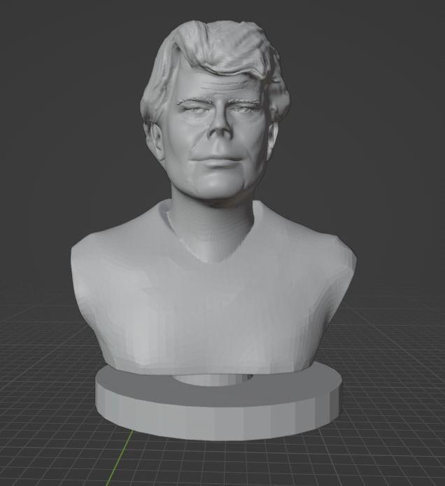 Stephen King 3D model 3D printable | CGTrader