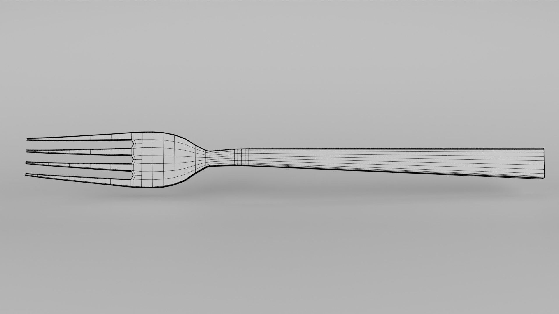 Fork 3D model 3D model | CGTrader