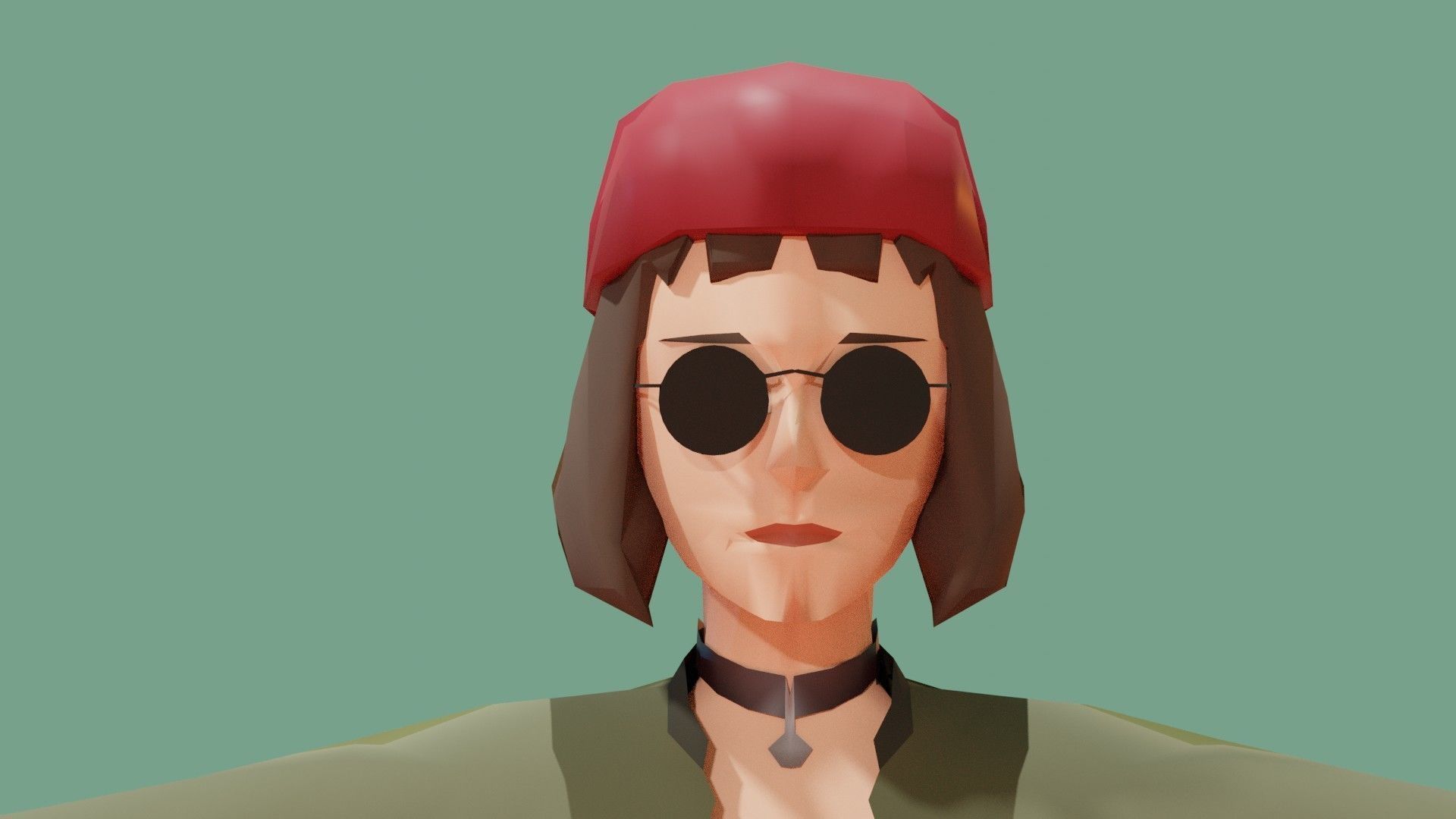 3D model Mid Poly Matilda 3D Character Model VR / AR / low-poly | CGTrader