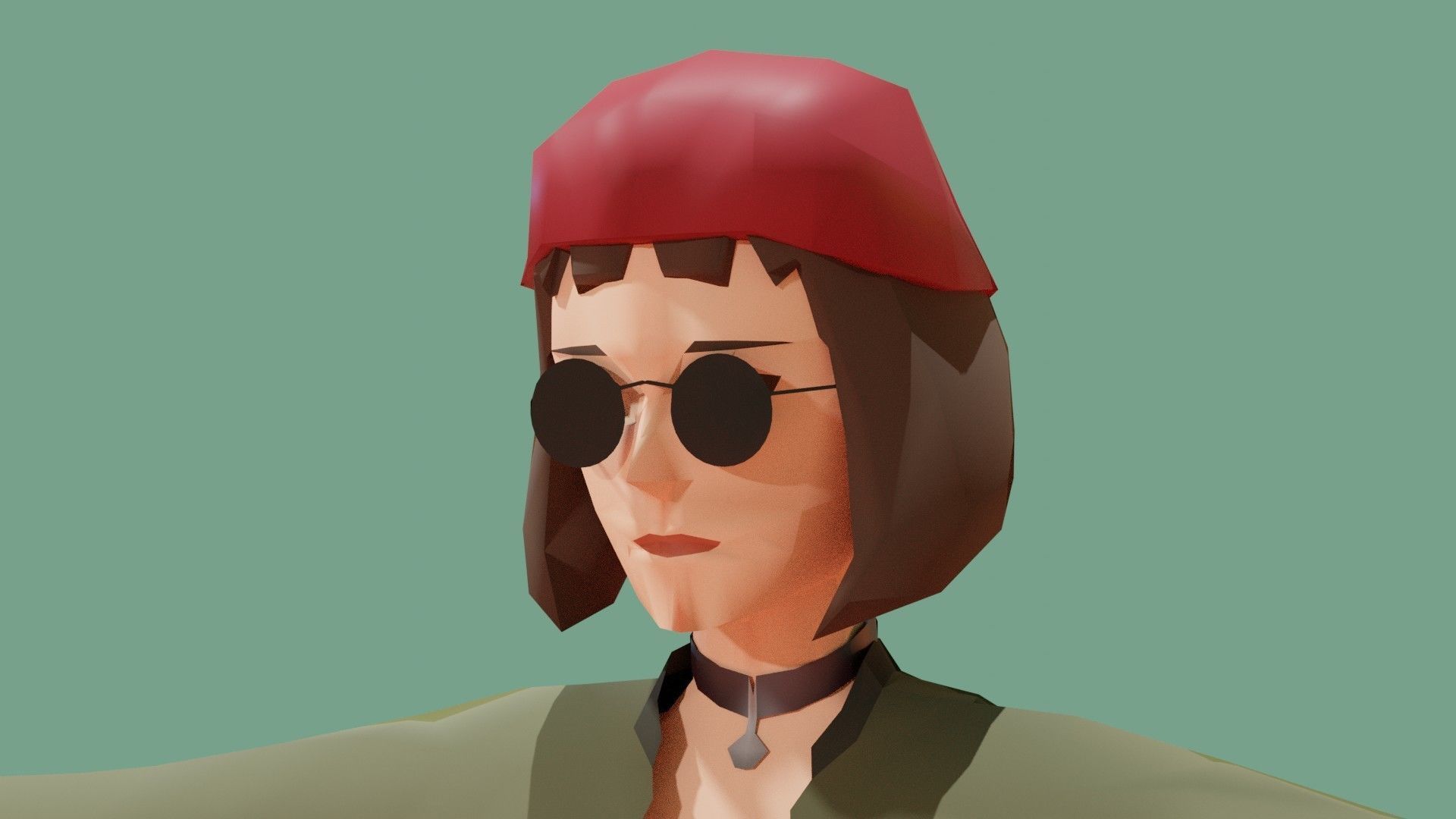 3D model Mid Poly Matilda 3D Character Model VR / AR / low-poly | CGTrader