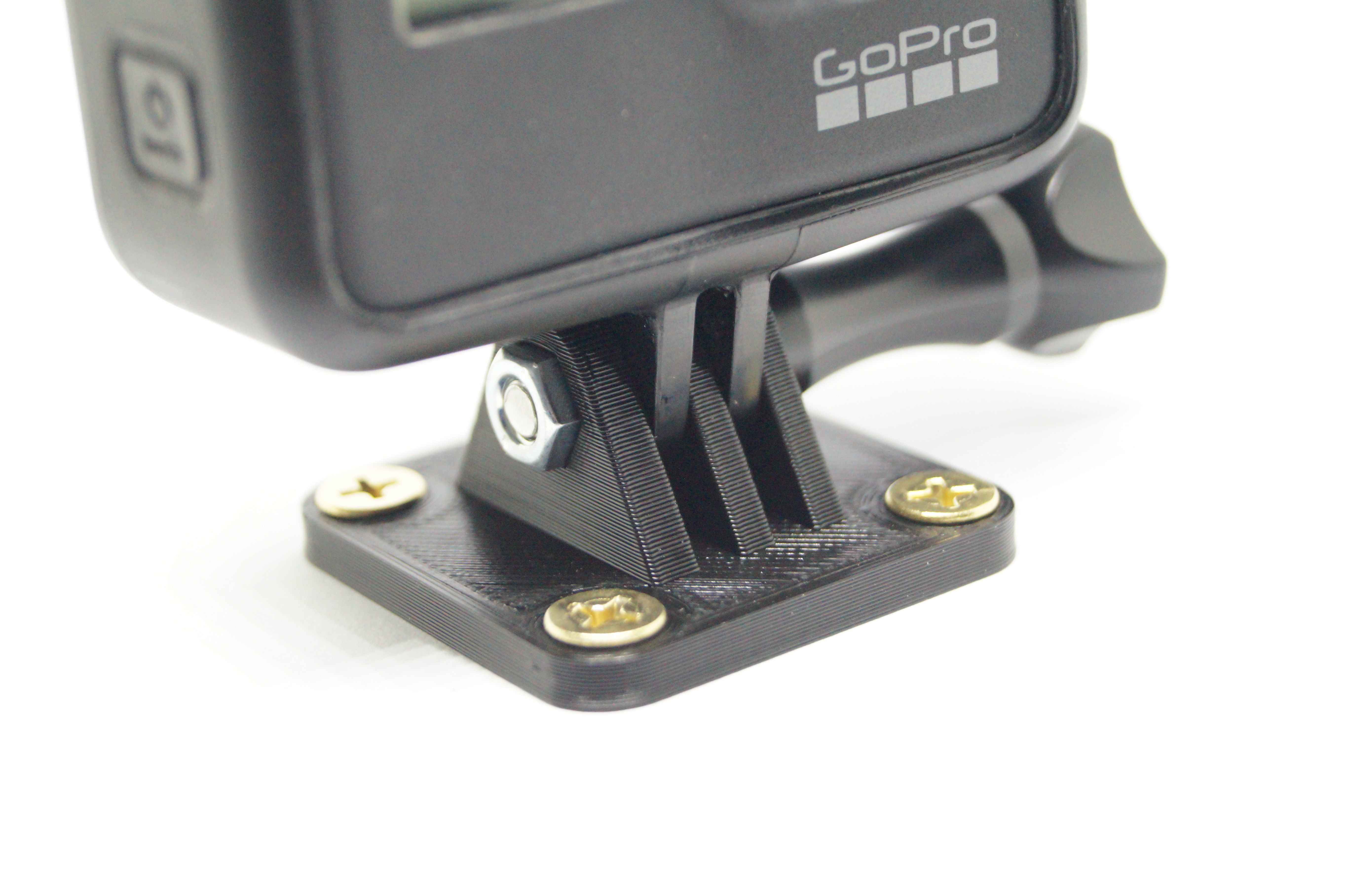 STL-FILE for Screw Mount to GoPro Hero 3D model 3D printable | CGTrader