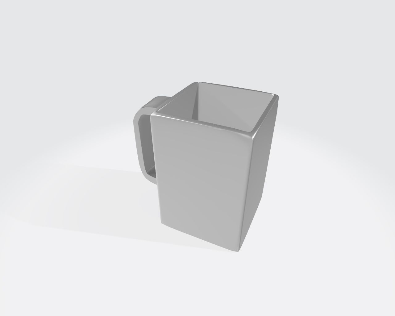cup no textures free 3D model | CGTrader