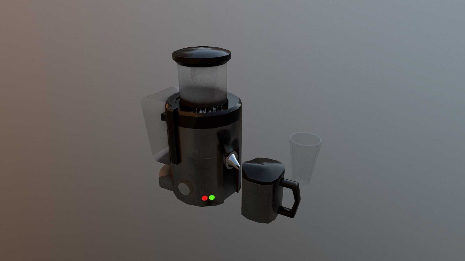 Low Poly Smoothie Blender free VR / AR / low-poly 3D model | CGTrader