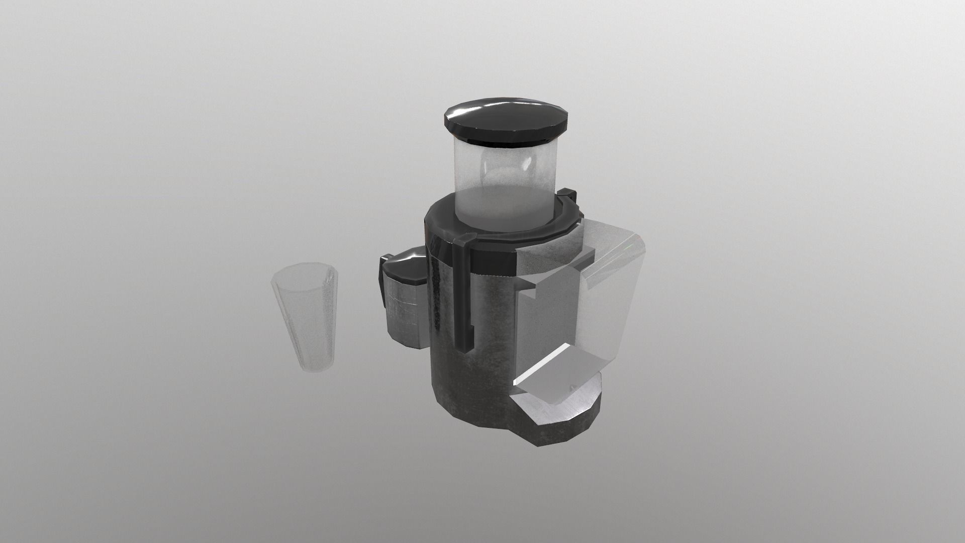 Low Poly Smoothie Blender free VR / AR / low-poly 3D model | CGTrader