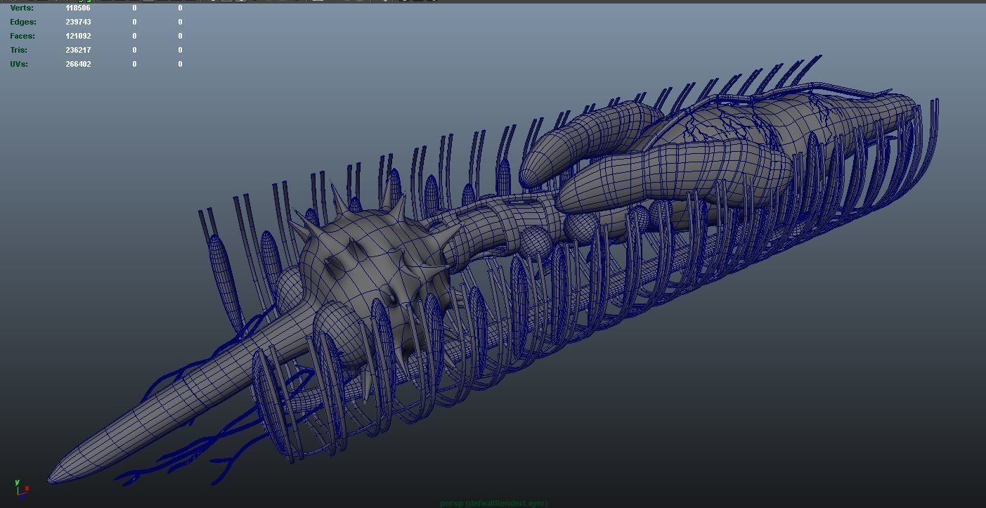 earth worm anatomy system 3D model | CGTrader