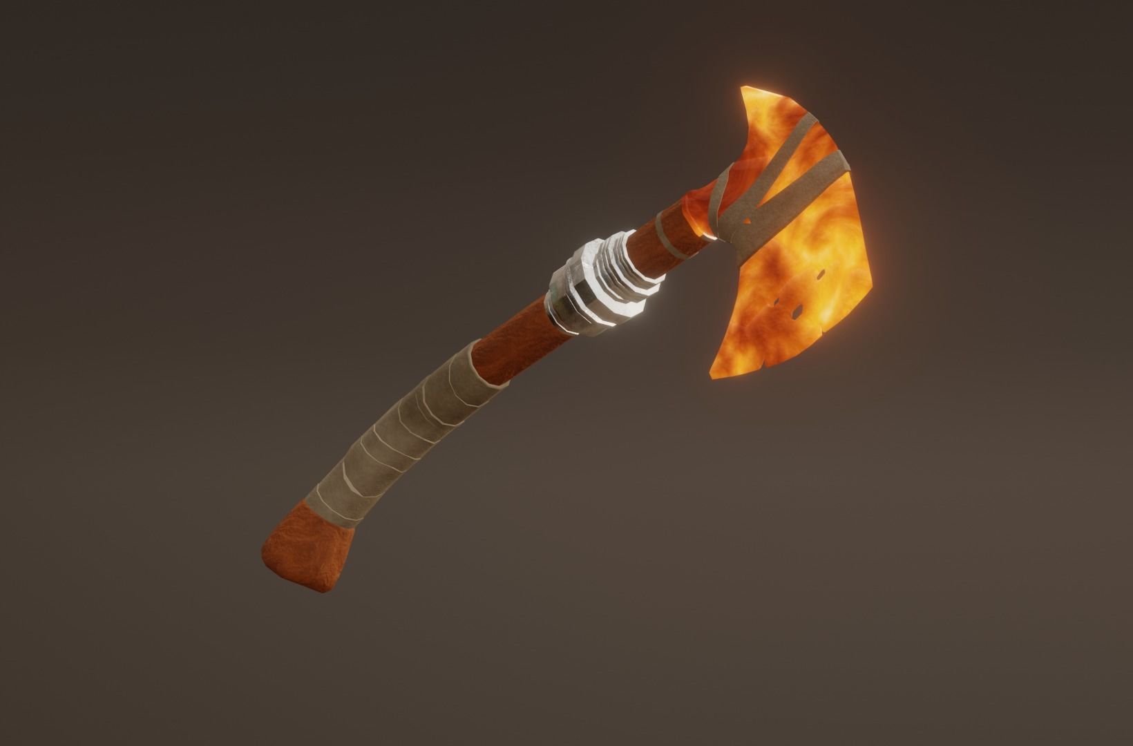 3D model Fire Axe - Elemental Axe - Model 01 VR / AR / low-poly | CGTrader