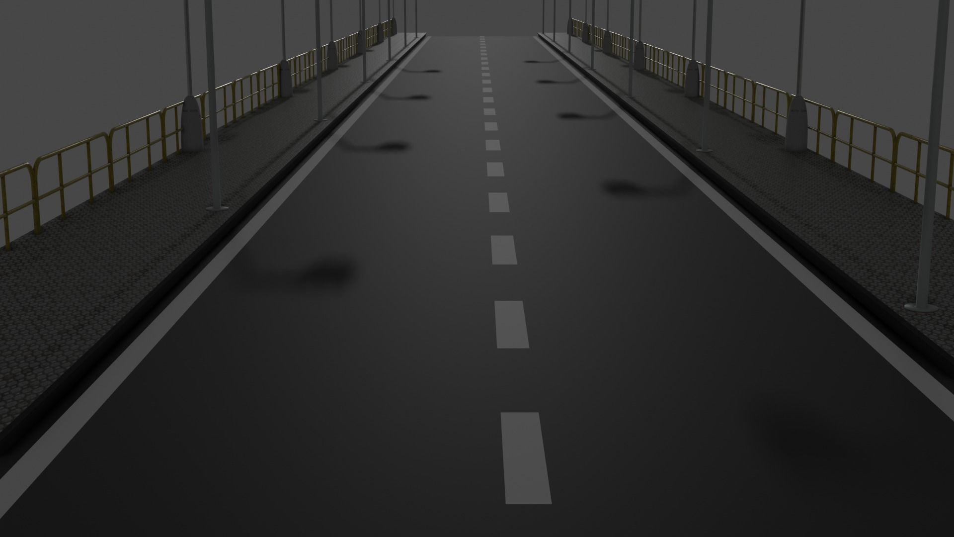 Road 3d Model Free Download 3d object Street Model free 3D model ...