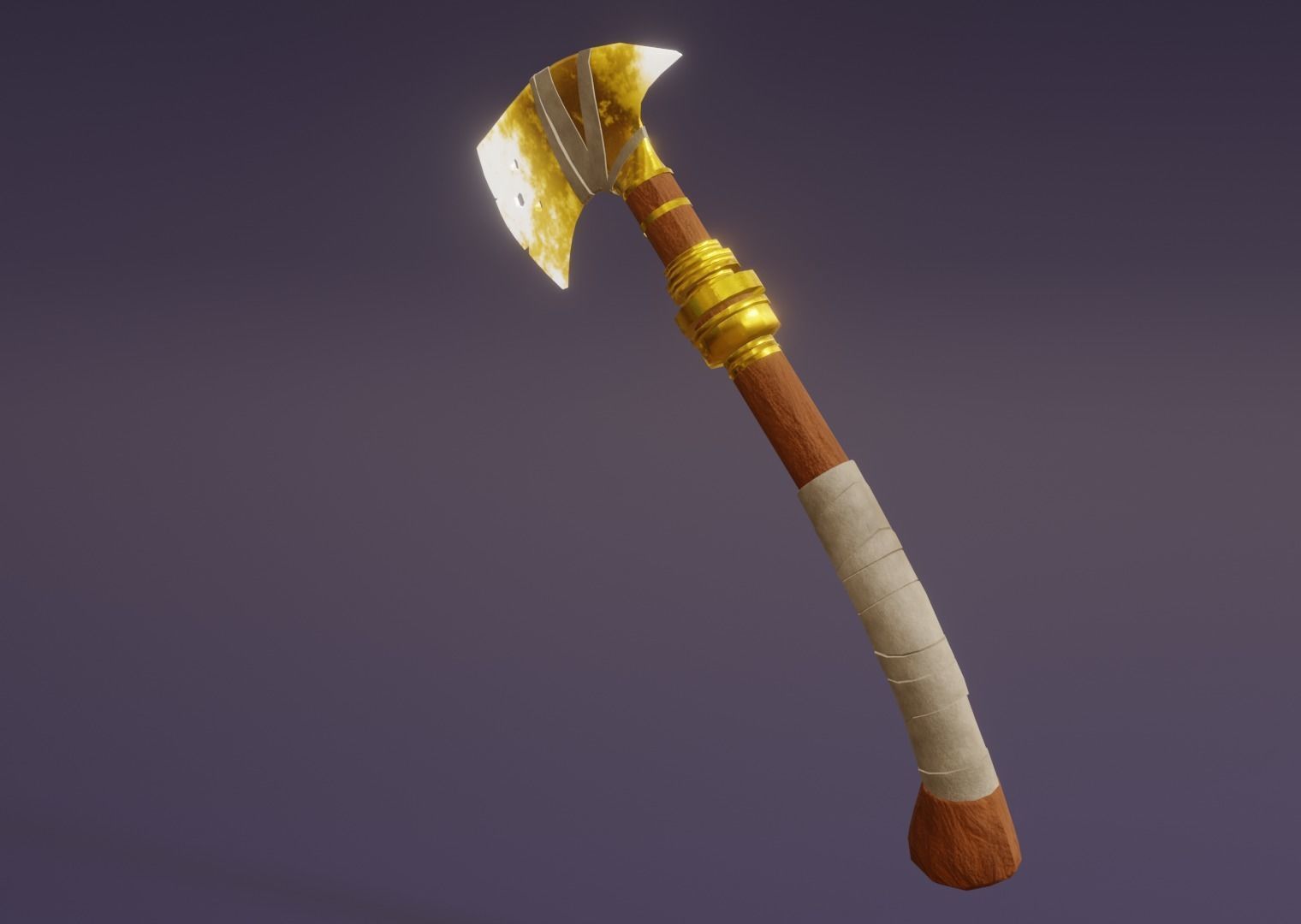 3D model Light Axe - Holy Axe - Model 01 VR / AR / low-poly | CGTrader