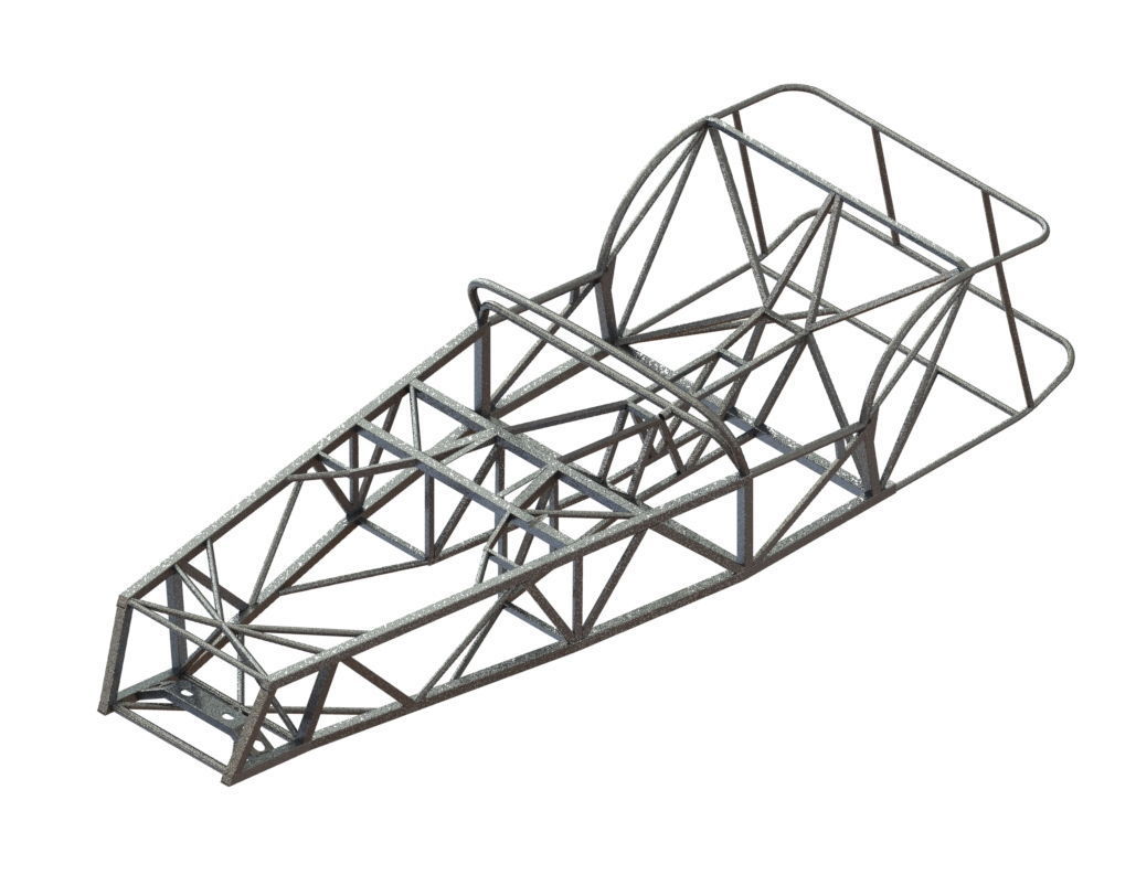Locost seven chassis Caterham and Lotus 7 inspiration 3D model | CGTrader