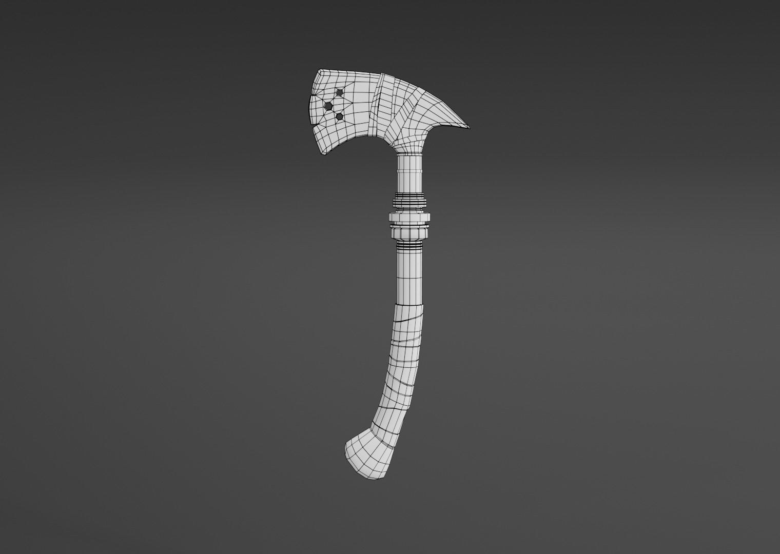 3D model Poison Axe - Elemental Axe - Model 01 VR / AR / low-poly ...