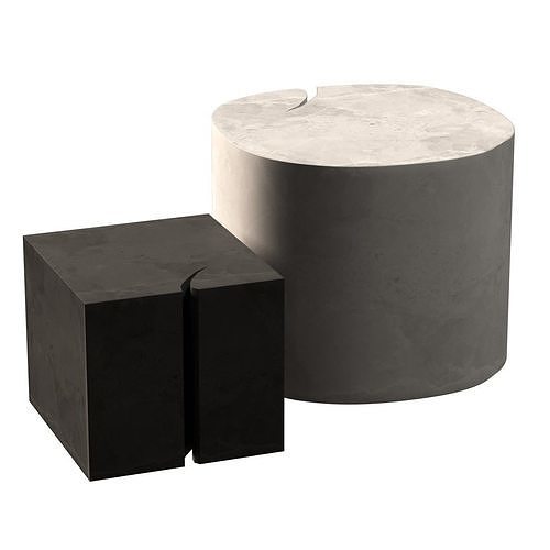 Rock table 021 3D model | CGTrader