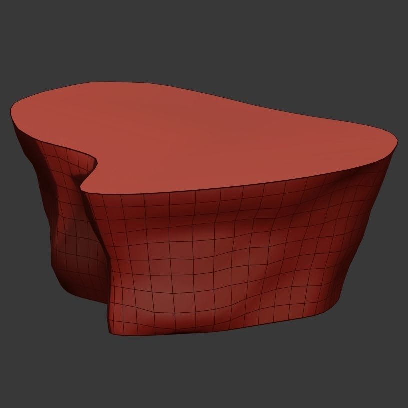 Rock table 014 3D model | CGTrader