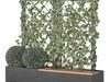 Ivy Grid With Seating Space 3D model | CGTrader