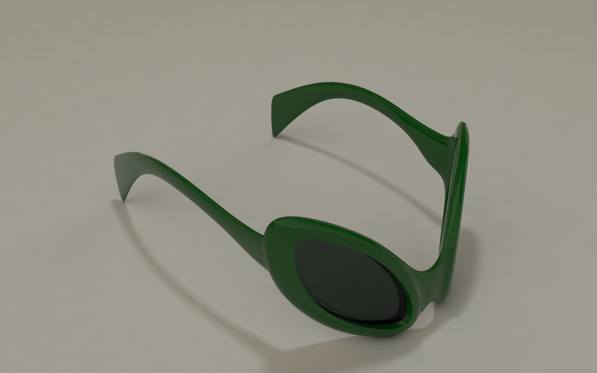 Alien Glasses 3D model 3D printable | CGTrader