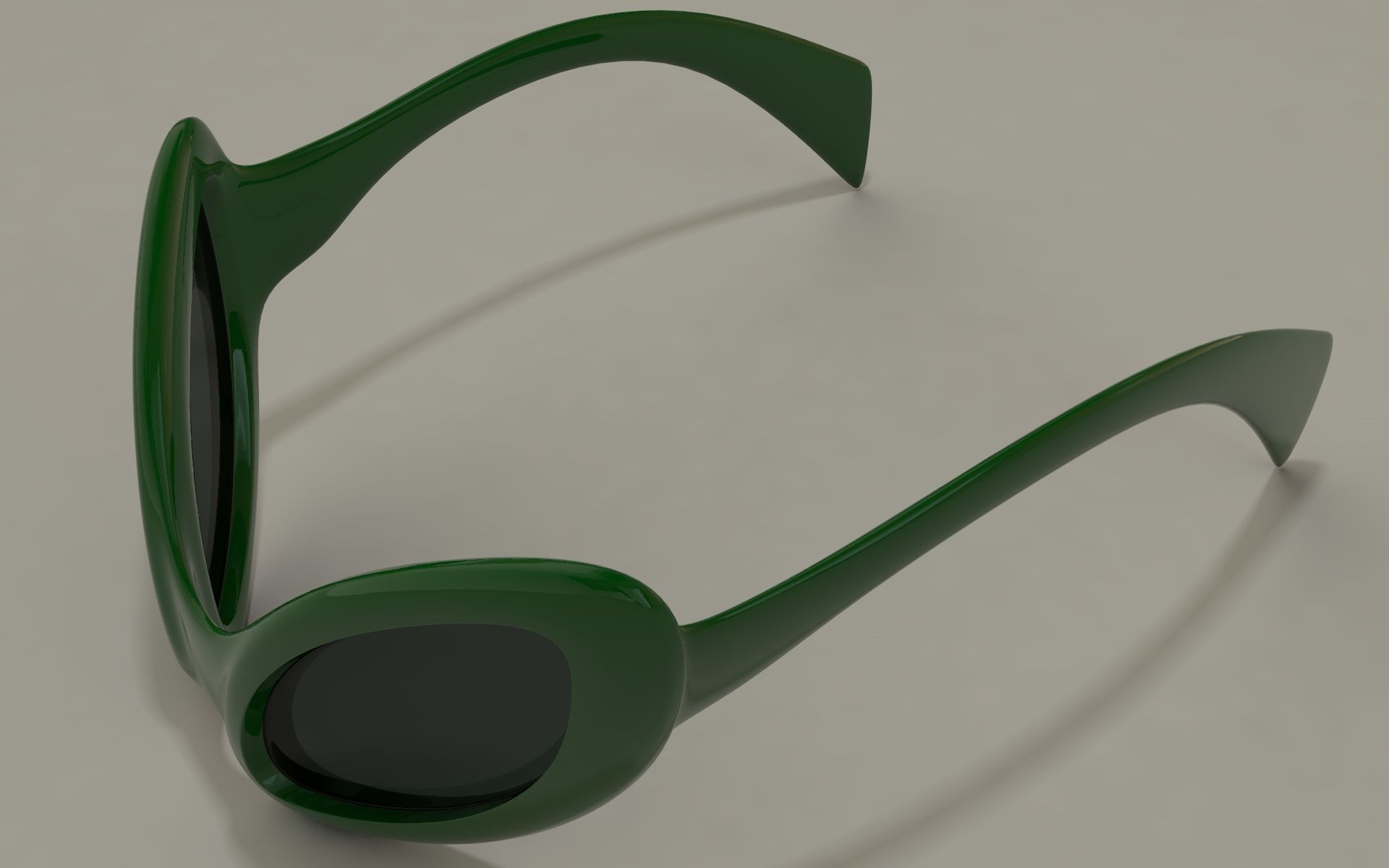 Alien Glasses 3D model 3D printable | CGTrader