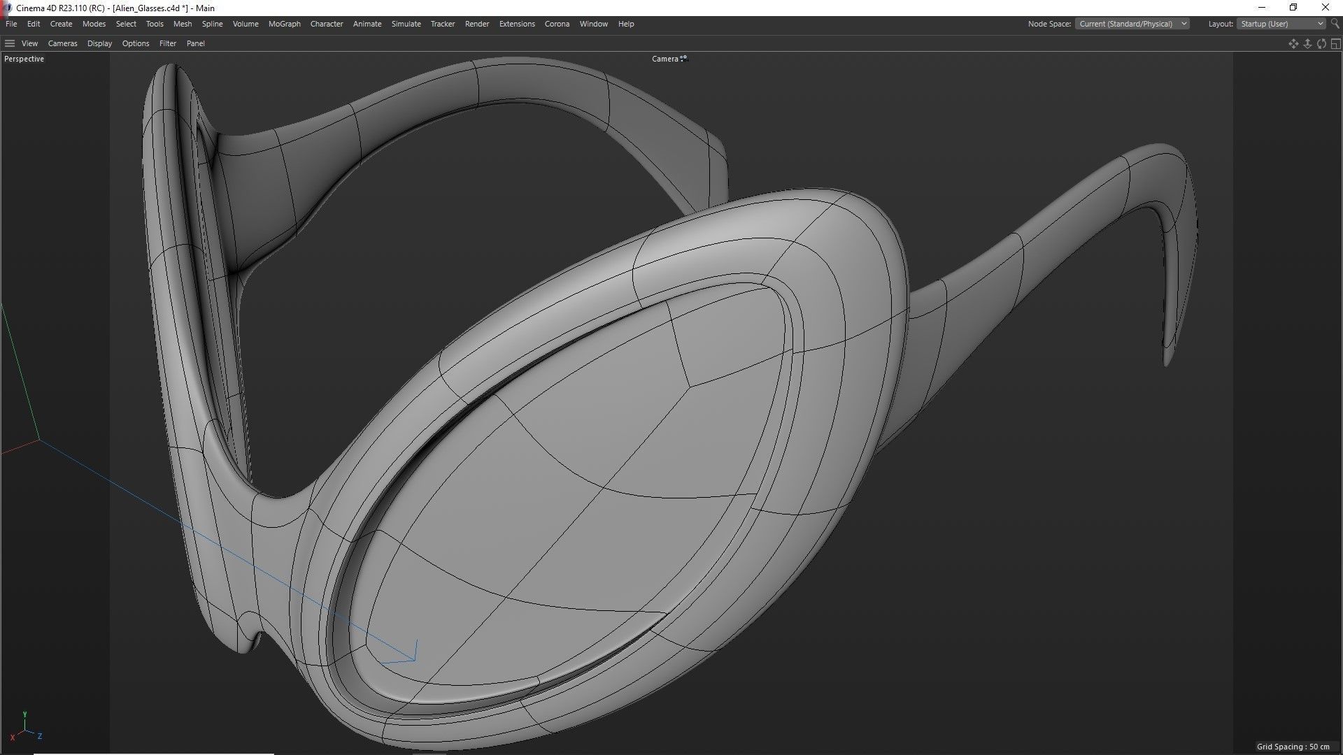 Alien Glasses 3D model 3D printable | CGTrader