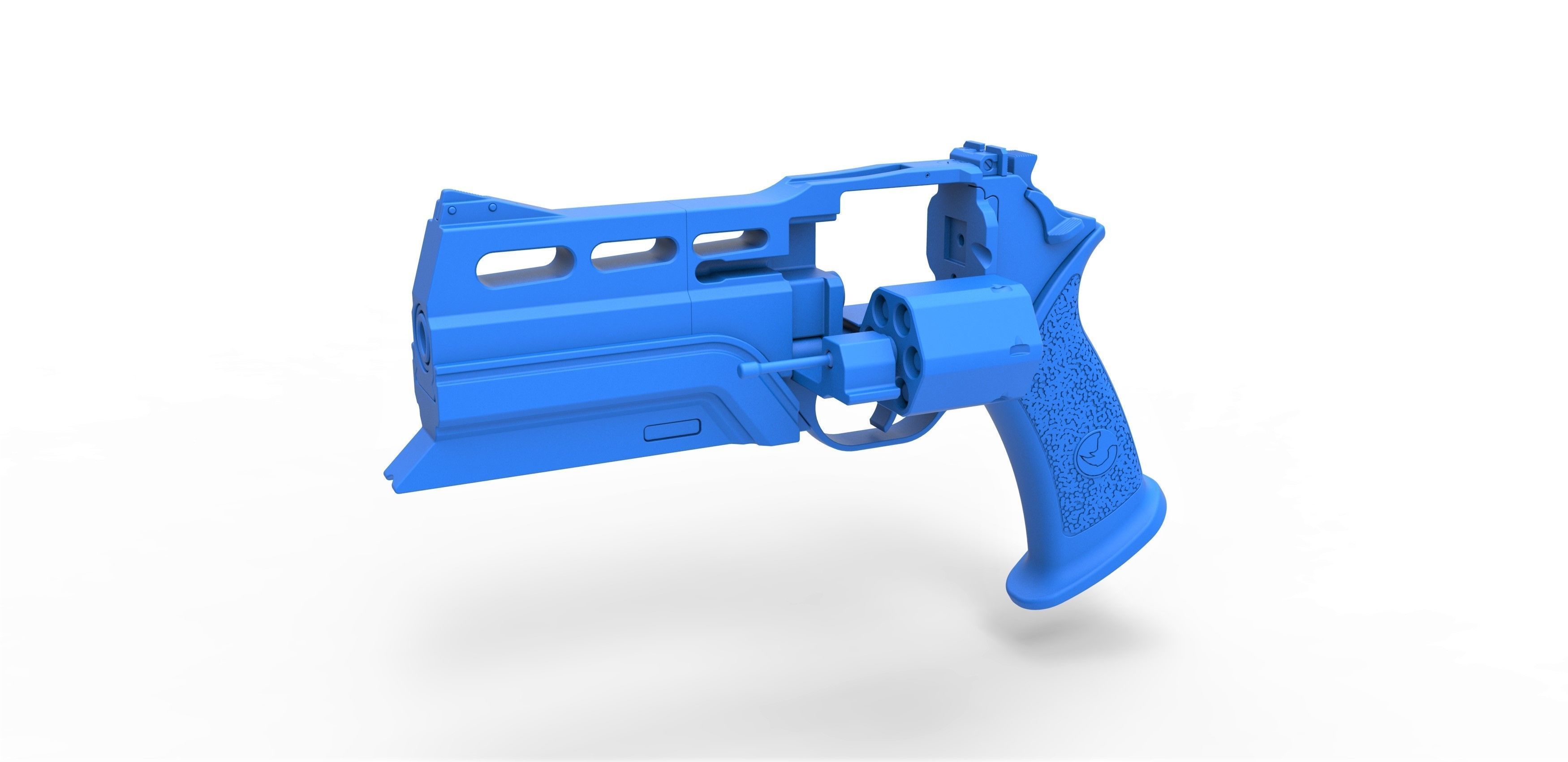 Revolver from the movie Total Recall 2012 3D model | CGTrader