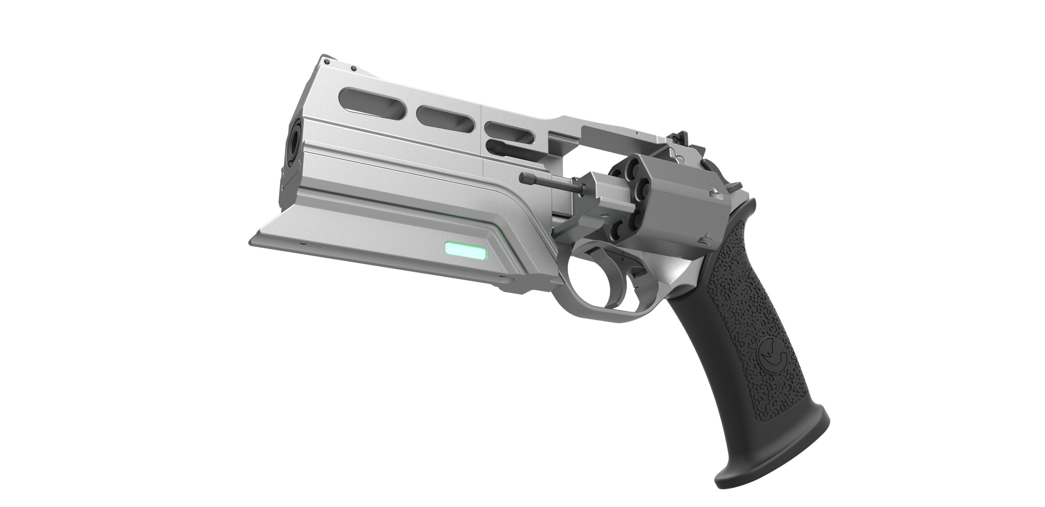 Revolver from the movie Total Recall 2012 3D model | CGTrader