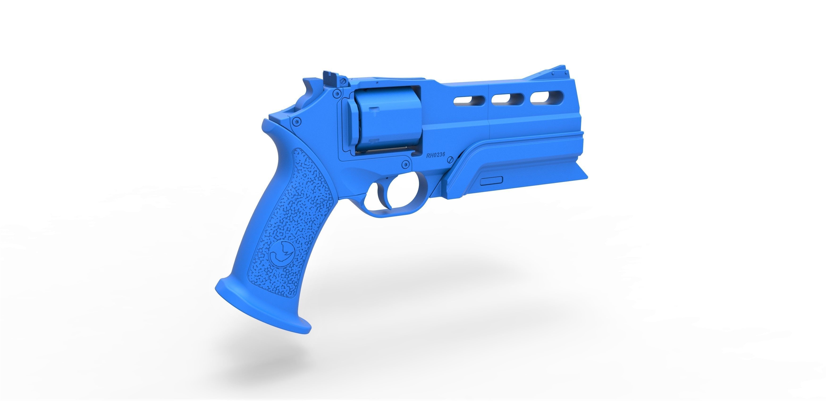 Revolver from the movie Total Recall 2012 3D model | CGTrader