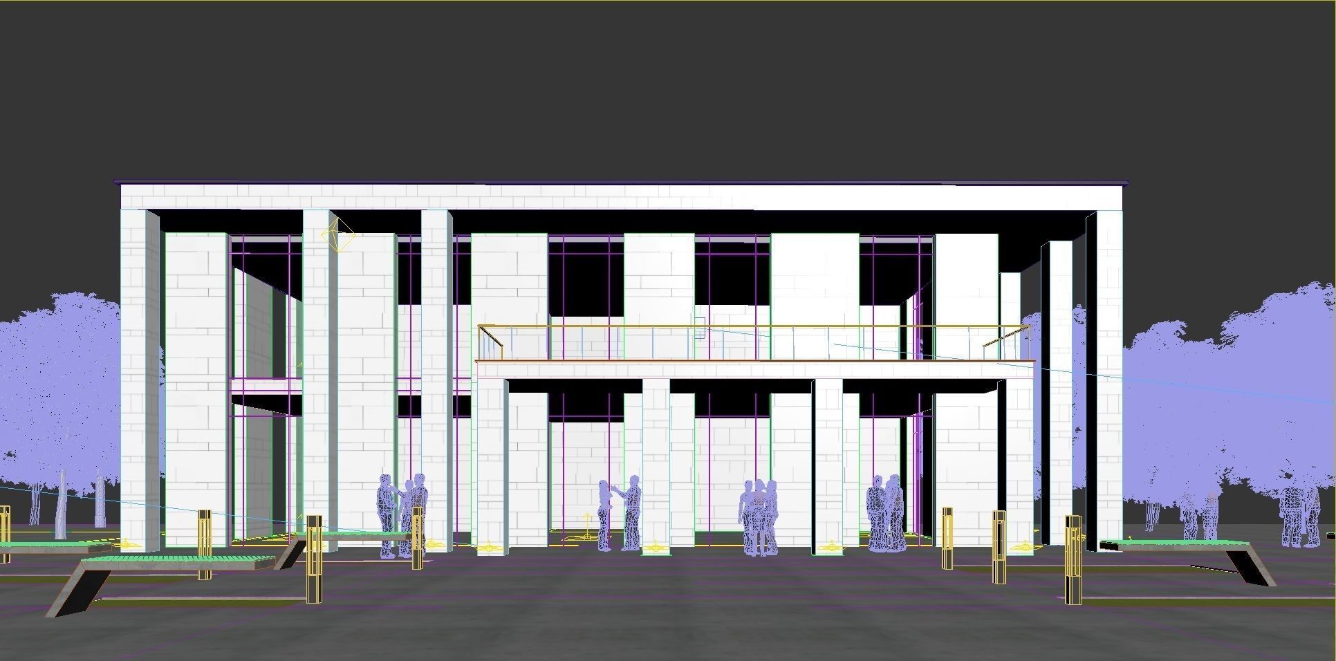 Town Hall 3D model | CGTrader