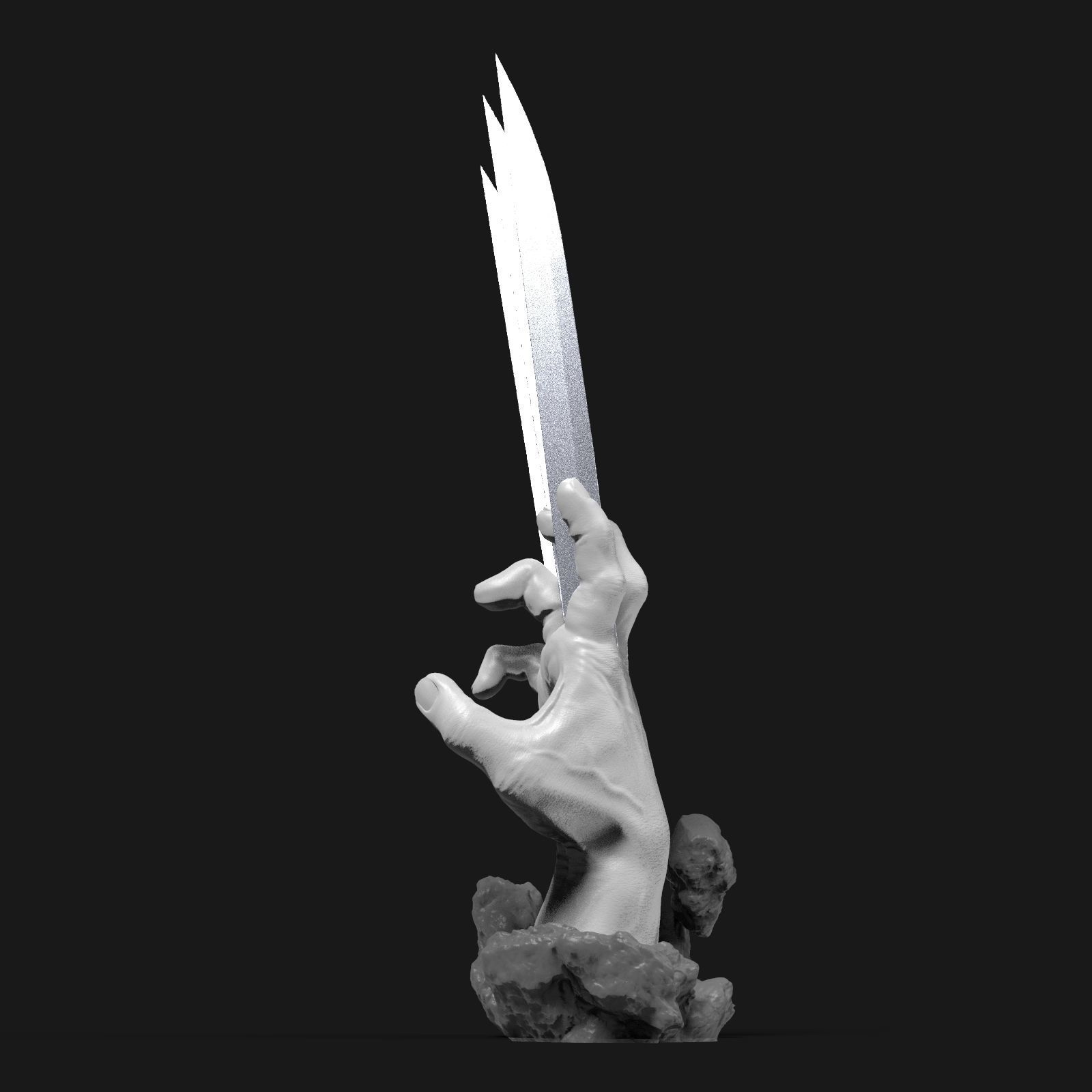 Wolverine hand 3D model 3D printable | CGTrader