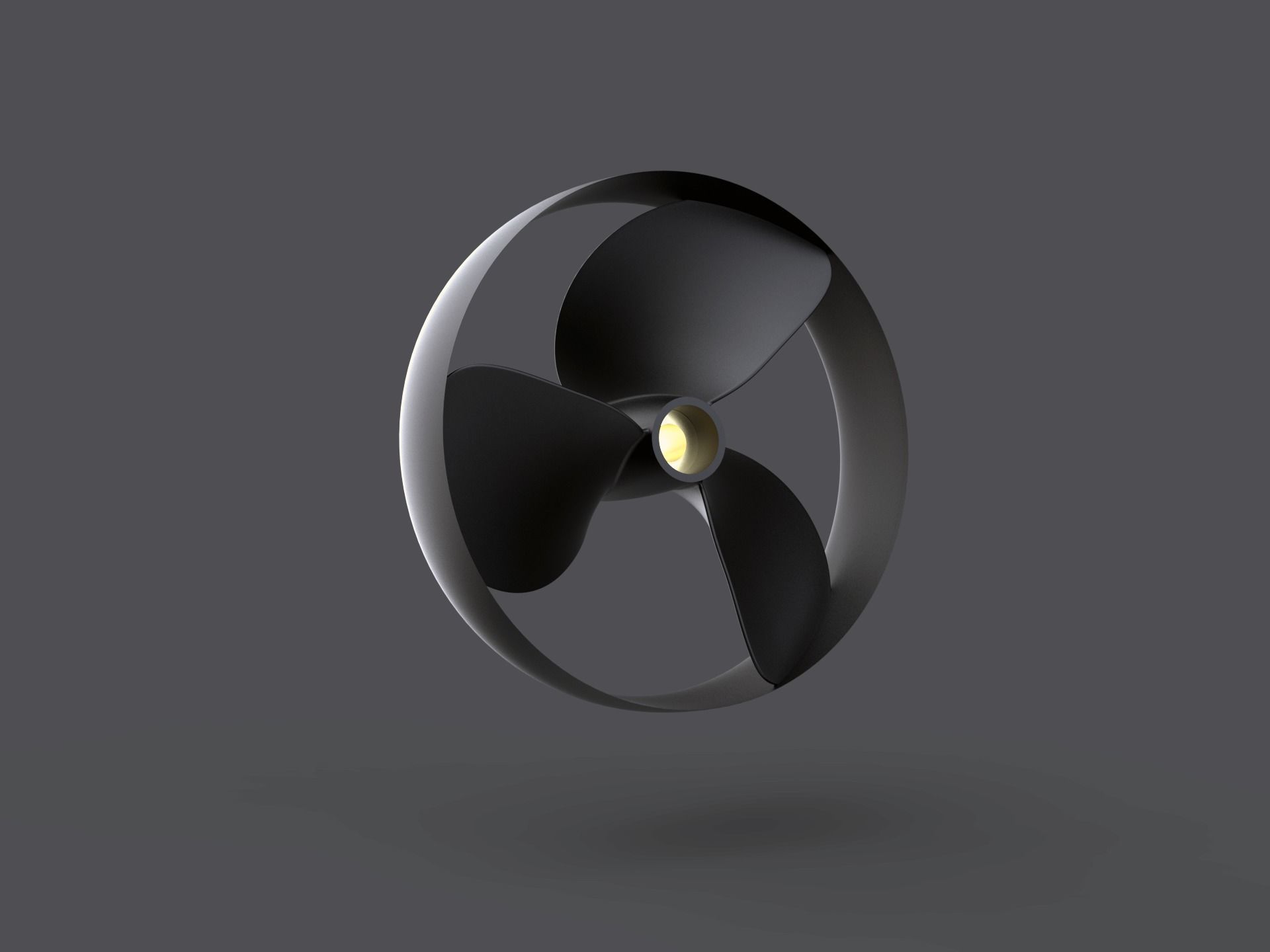 Ducted Ring Propeller 3D model | CGTrader