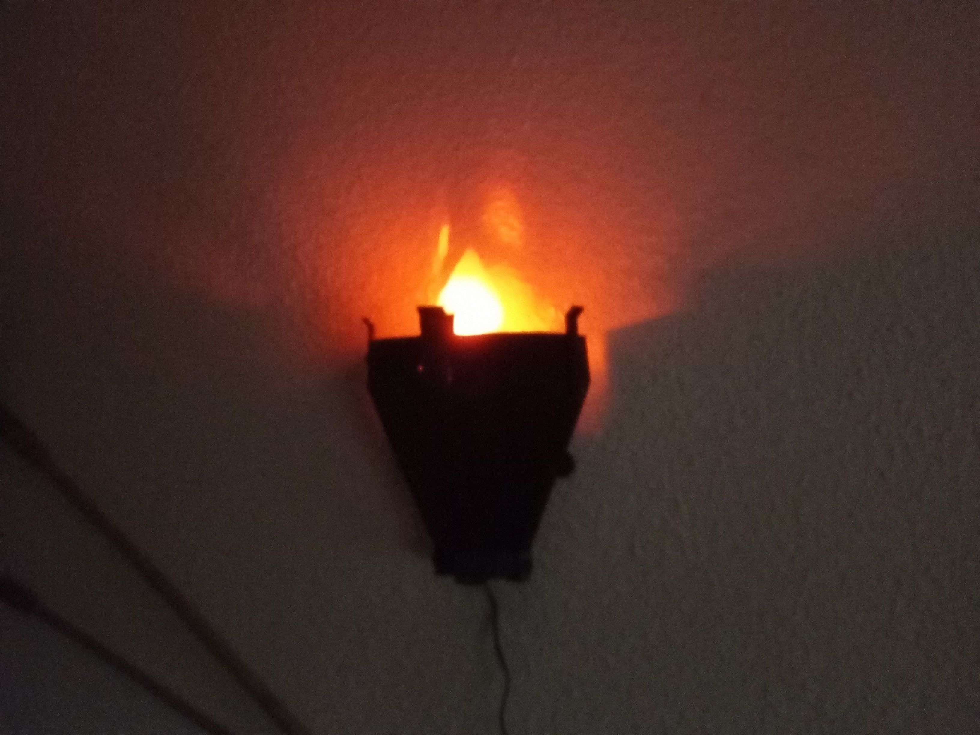 Real looking fire torch lamp collection printed | CGTrader