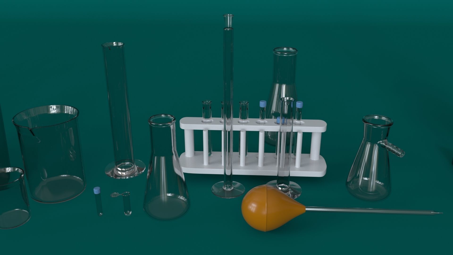3D model Lab Equipment VR / AR / low-poly | CGTrader