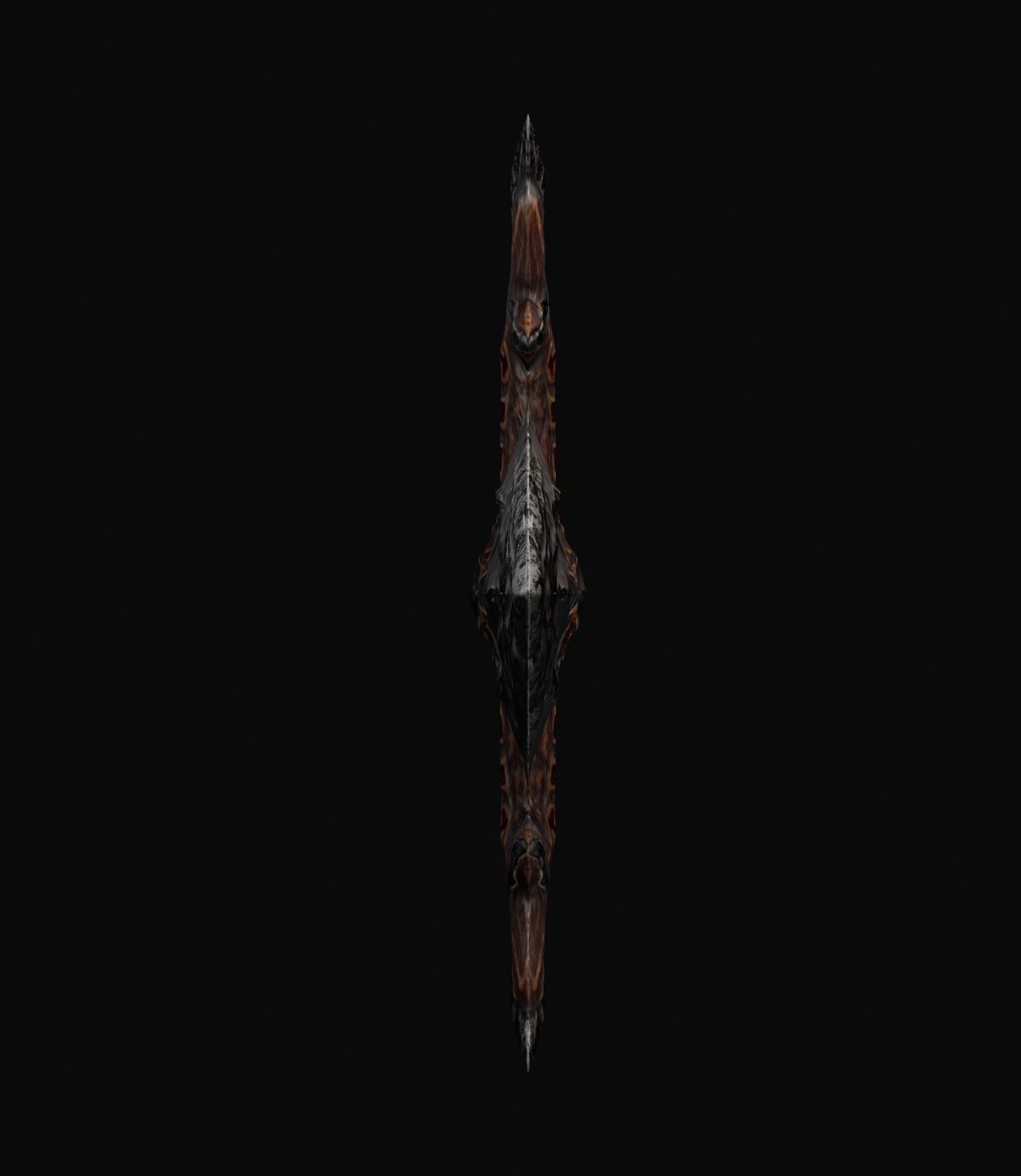 3D model Exotic dark dagger VR / AR / low-poly | CGTrader