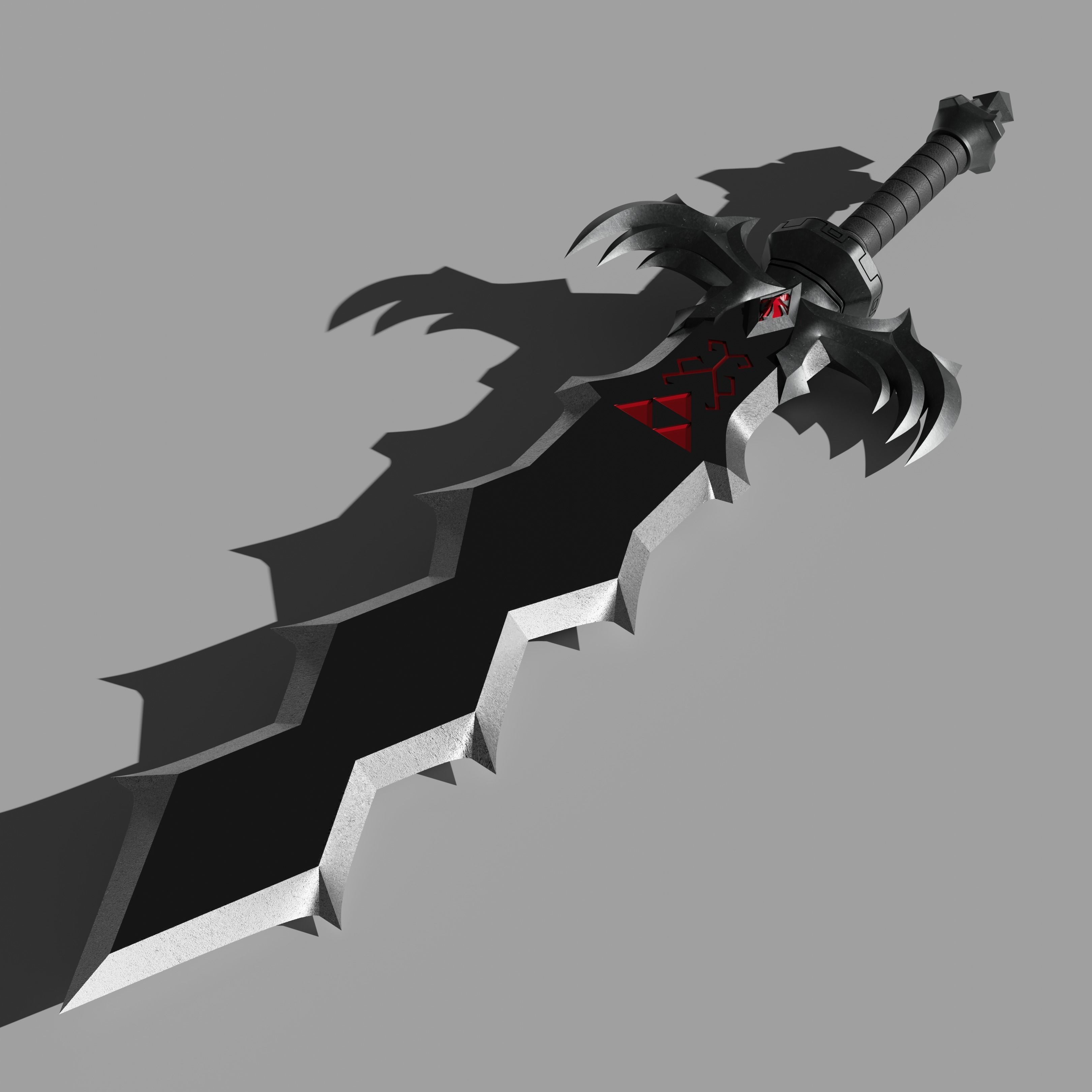 Demises sword 3D model 3D printable | CGTrader
