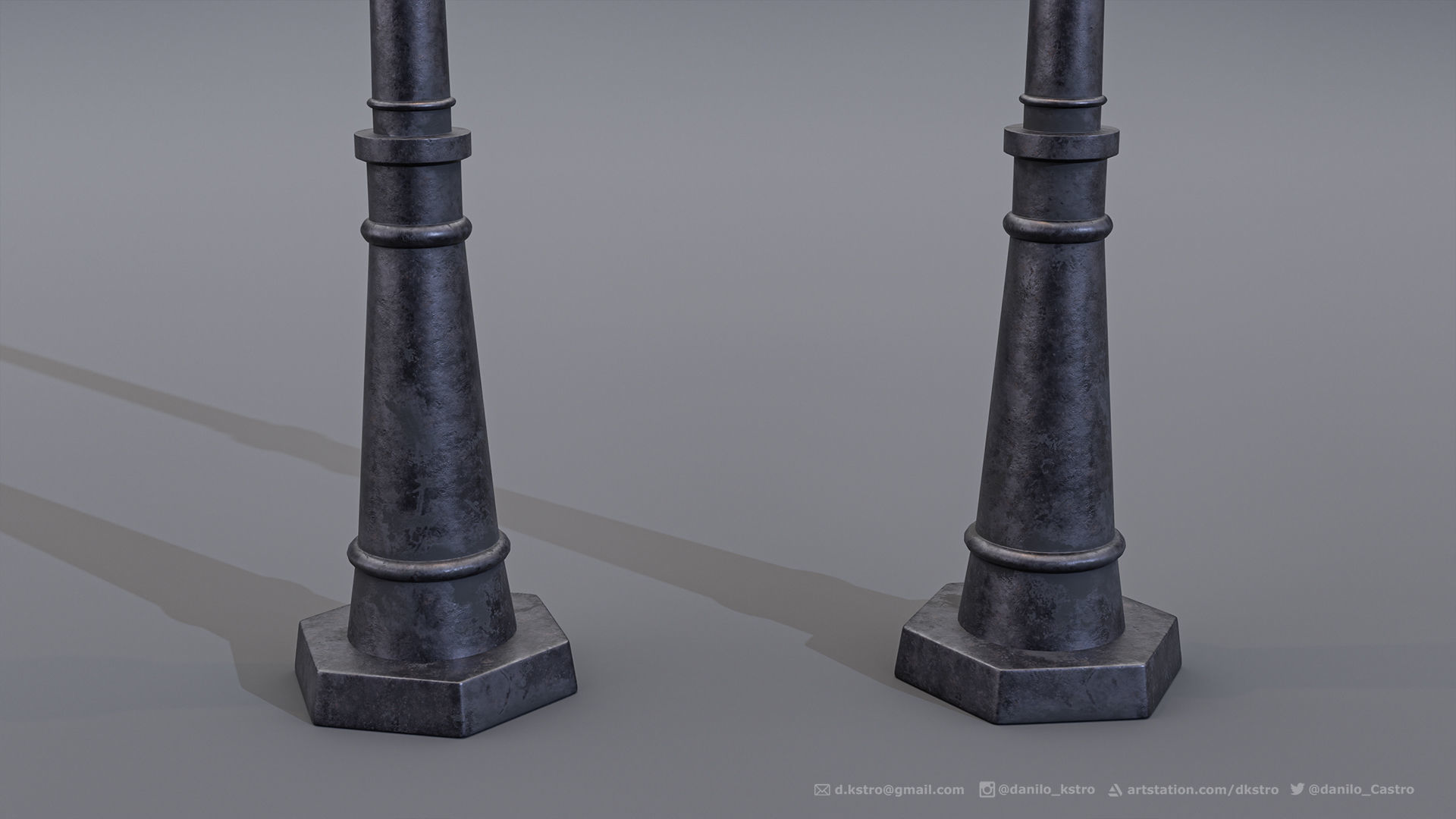 Classic LampPost - 3D model 3D model | CGTrader