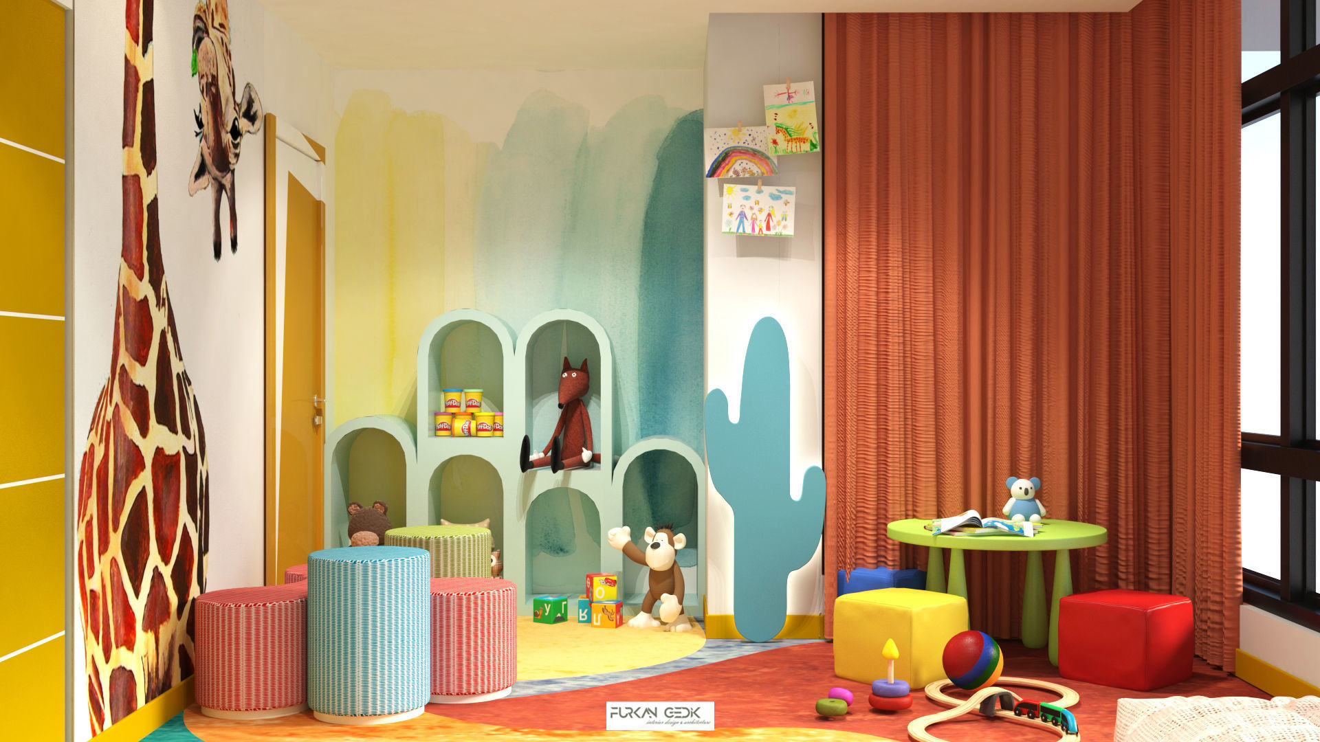 Kids Play Room DV Villa 3D model | CGTrader